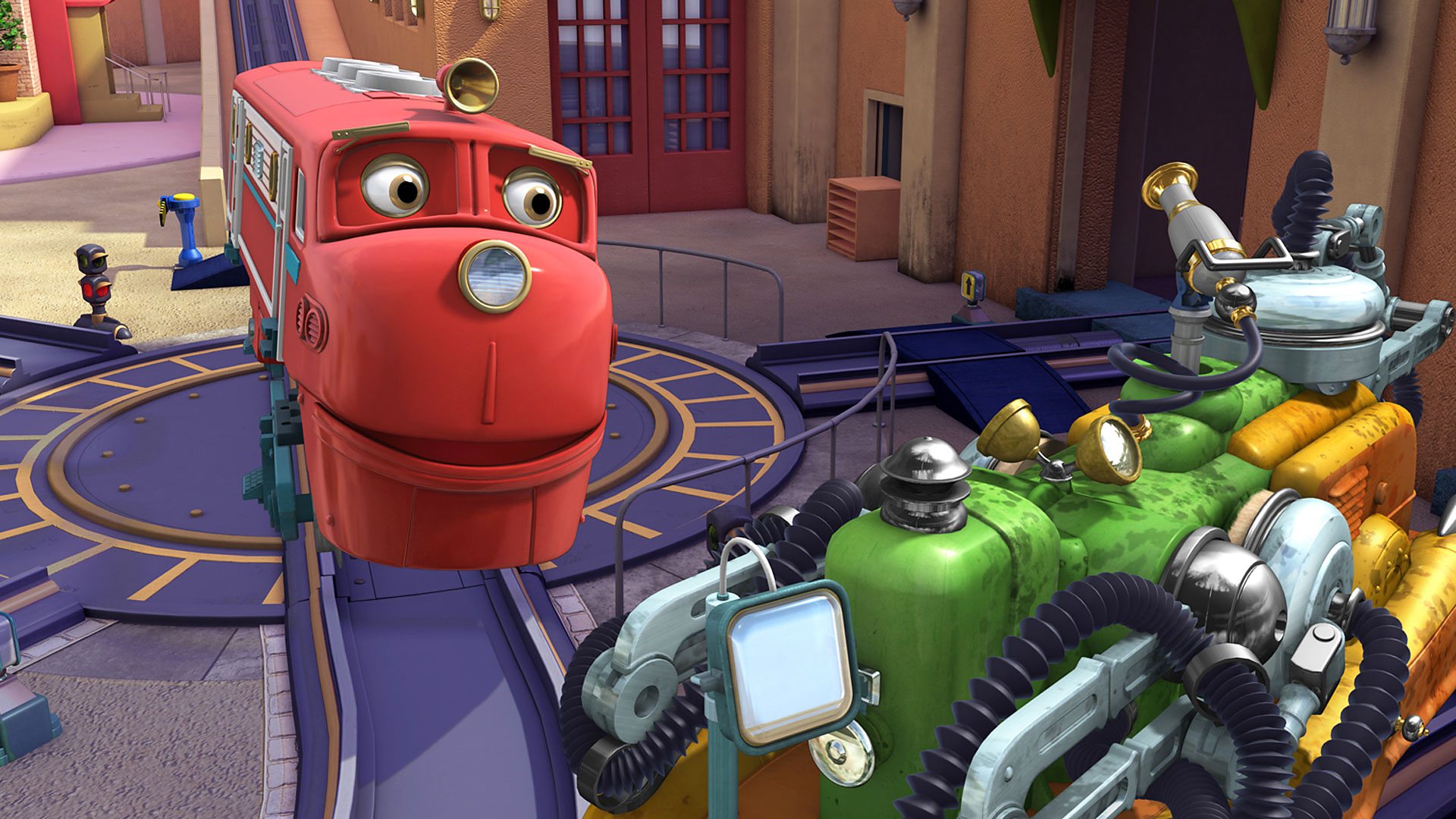 BBC iPlayer - Chuggington - Series 2: 14. Scrub a Chug Chug