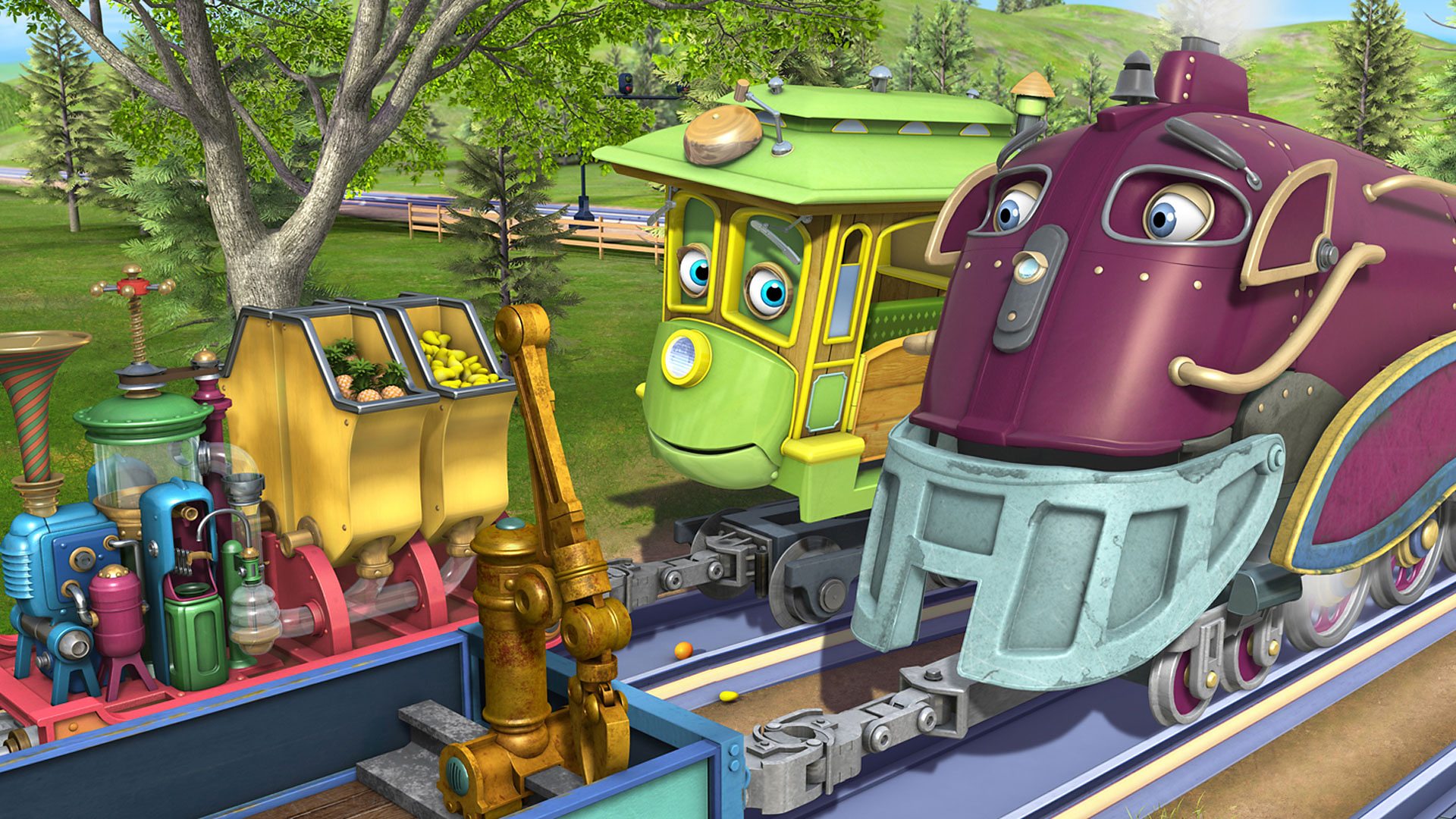 BBC iPlayer - Chuggington - Series 2: 20. Zephie and the Bees
