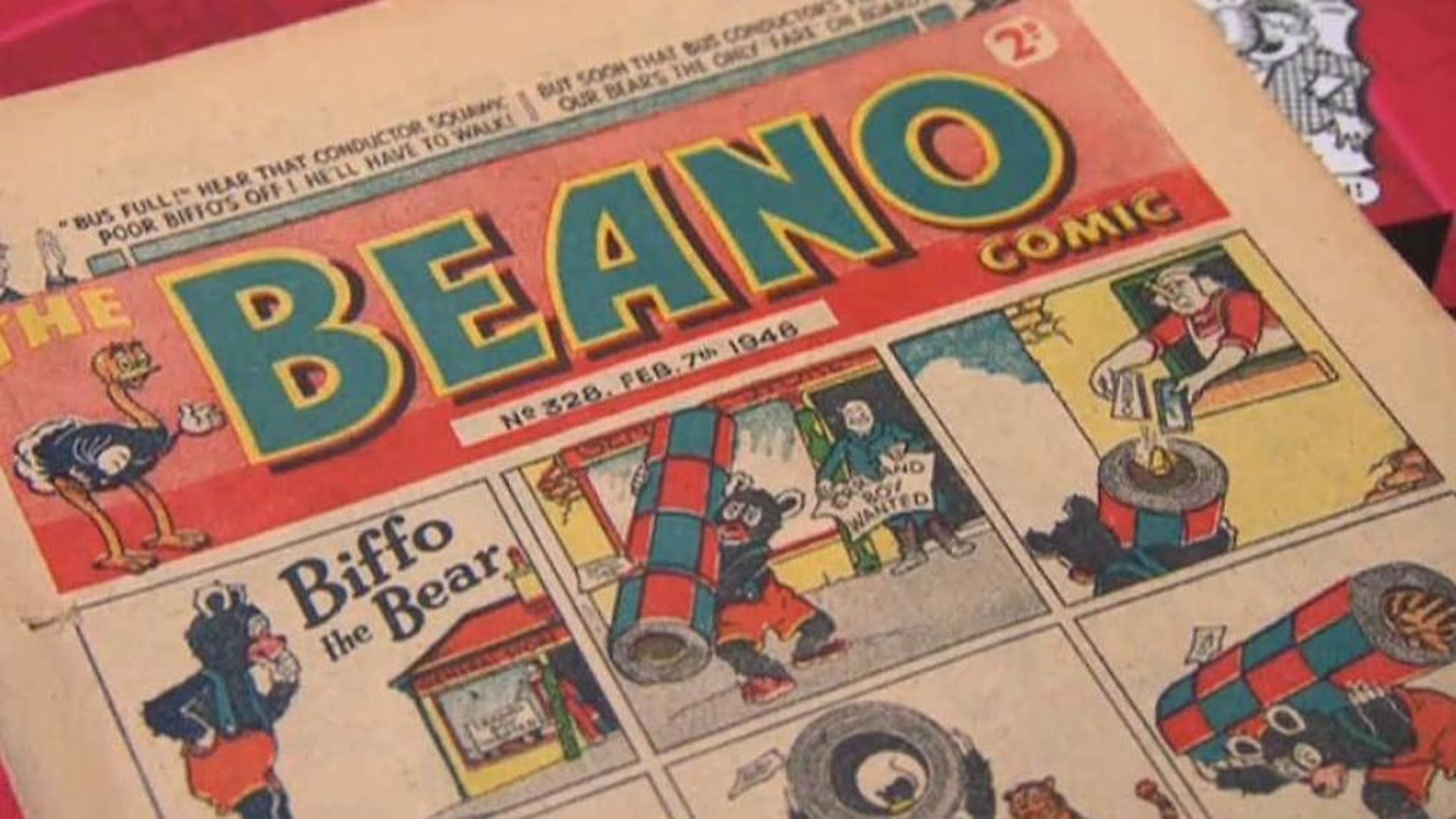 BBC One - Inside Out London, 28/01/2013, The Beano's 75th anniversary