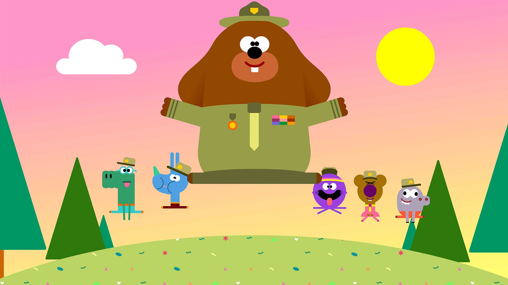 BBC iPlayer - Hey Duggee - Series 1: 10. The Funny Face Badge