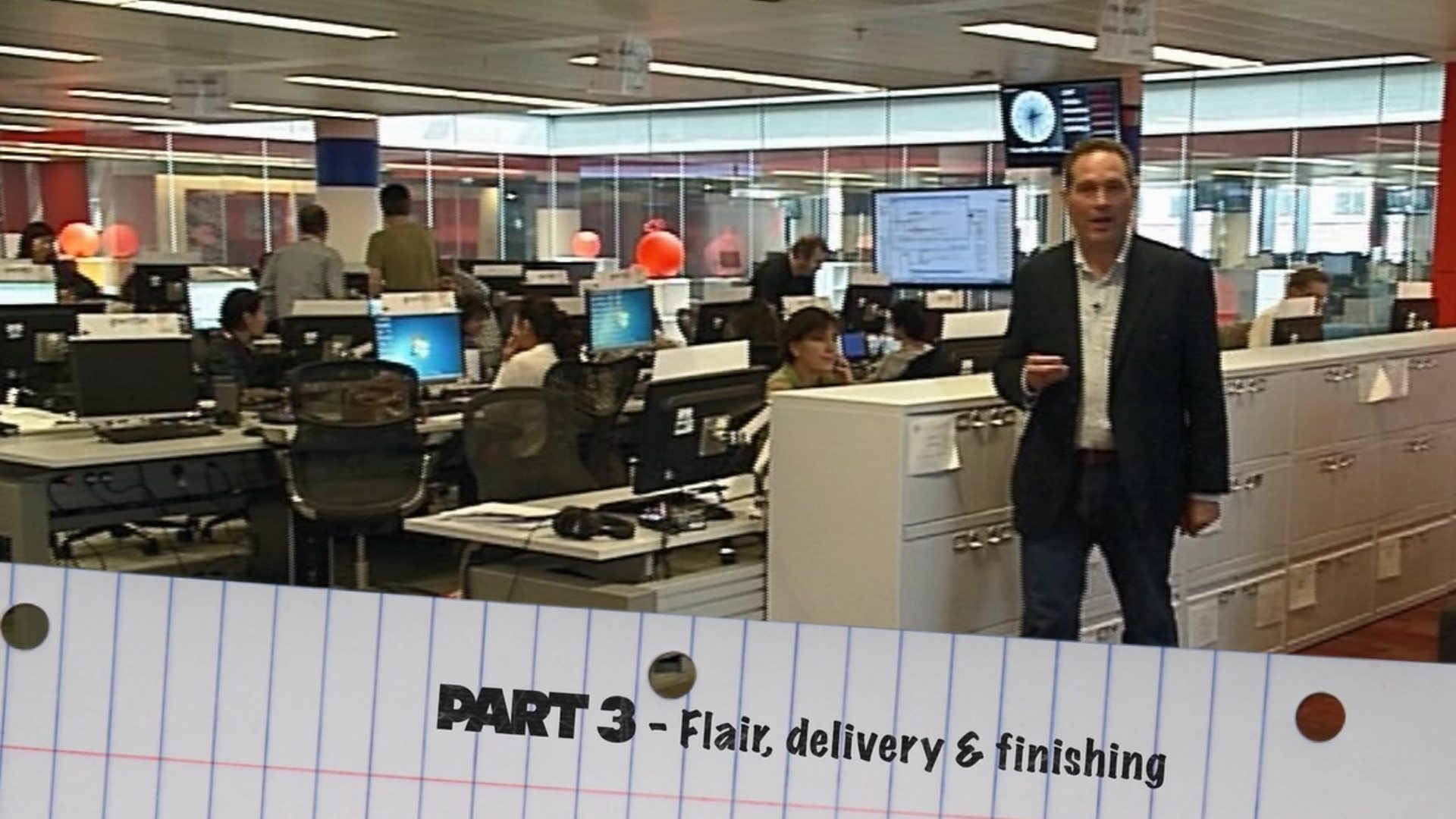 BBC - BBC Academy - Digital TV News Training, Writing to Pictures - Part 3