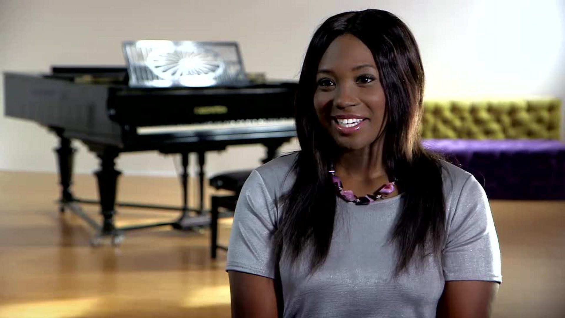 BBC One - Songs of Praise, 21/06/2015, Angel Blue talks to Songs of ...