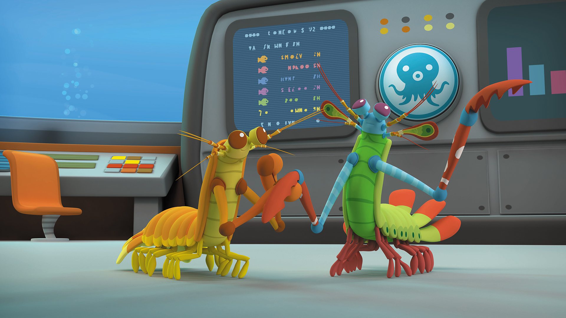 BBC iPlayer - Octonauts - Series 4: 6. Octonauts and the Mantis Shrimp