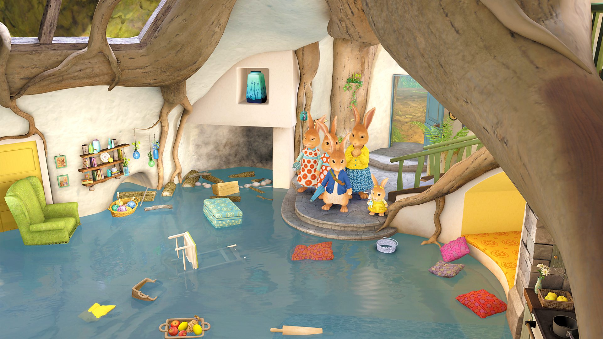BBC iPlayer - Peter Rabbit - Series 2: 42. The Tale of the Flooded Burrow