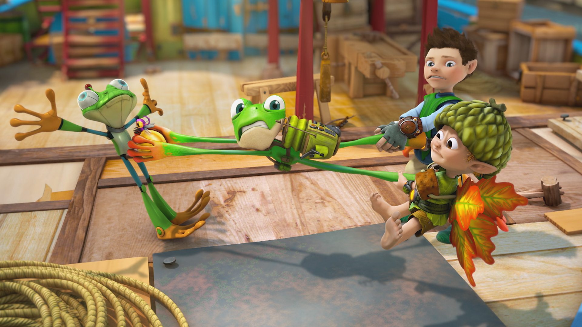 BBC iPlayer - Tree Fu Tom - Series 5: 1. Stuck - Signed