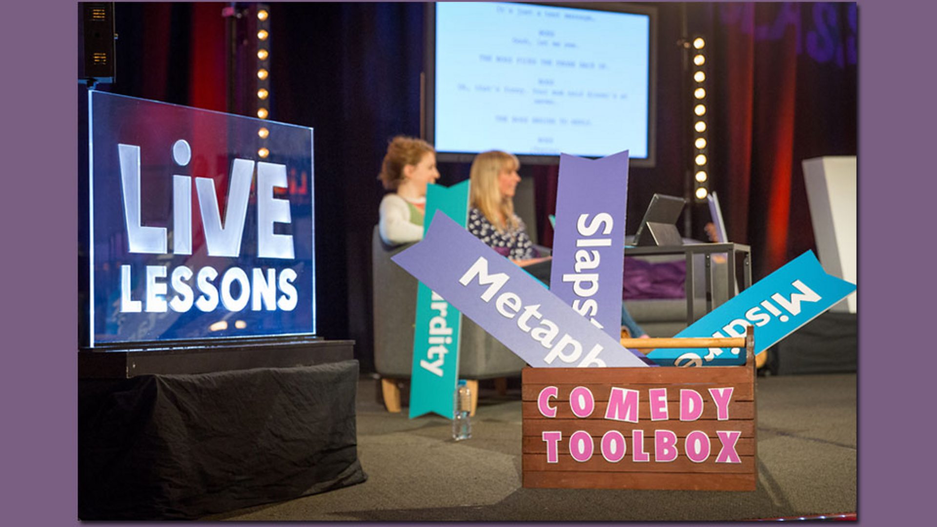 BBC - Comedy Classroom, Comedy Classroom Live Lesson - Comedy Toolbox