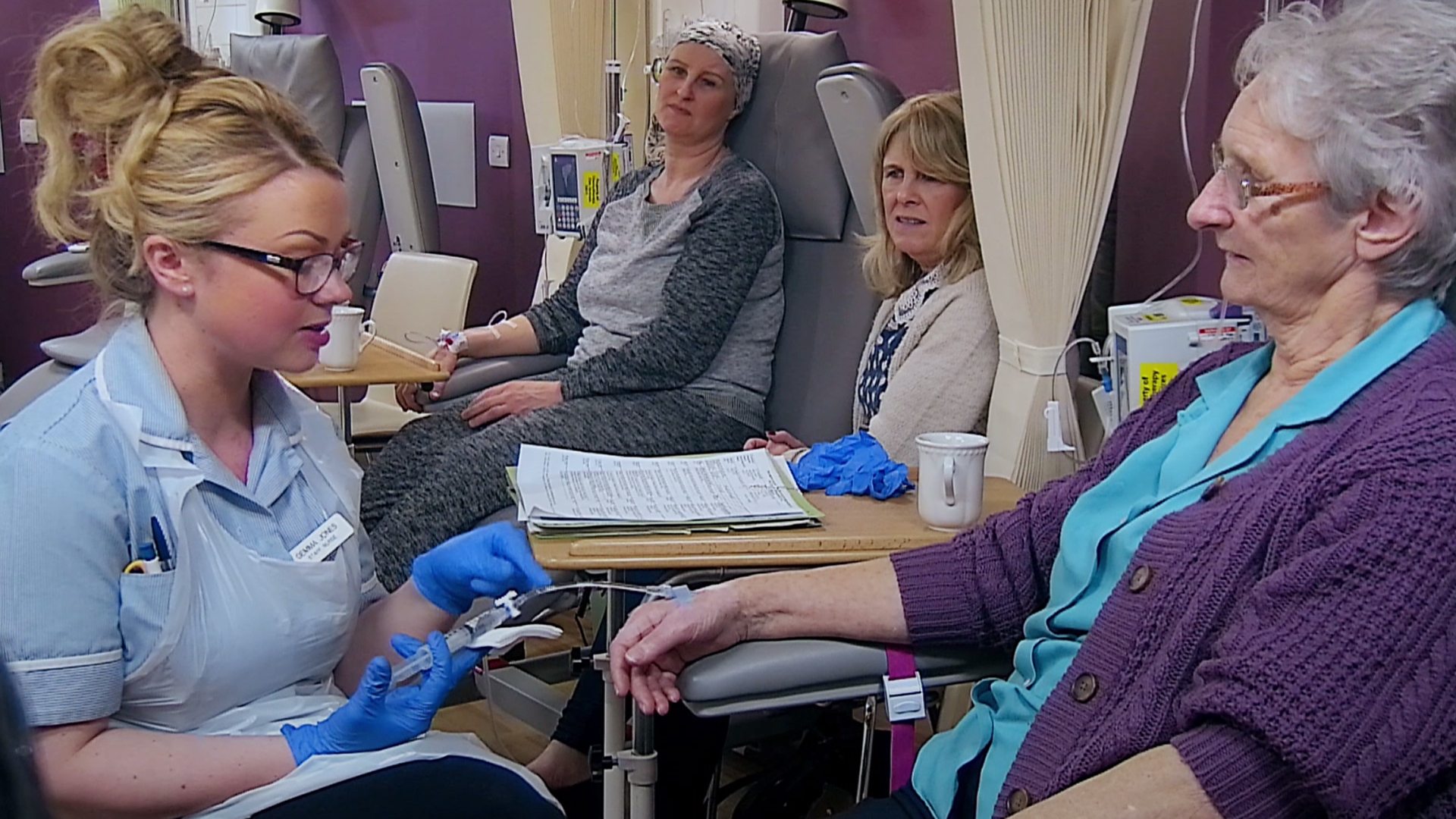 BBC One - The Big C & Me, Episode 1, The Christie Chemotherapy Ward