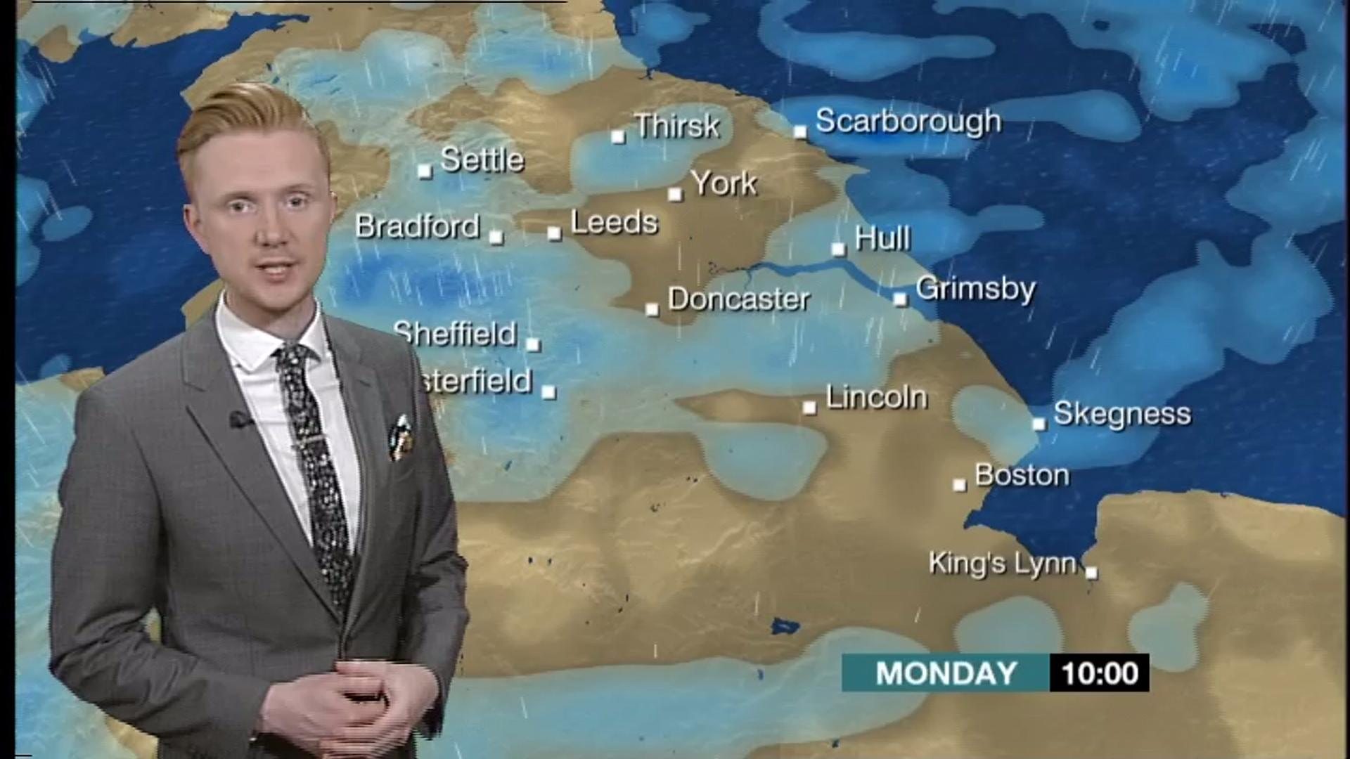 BBC One - Look North (Yorkshire), Weather forecast 11 July 2016
