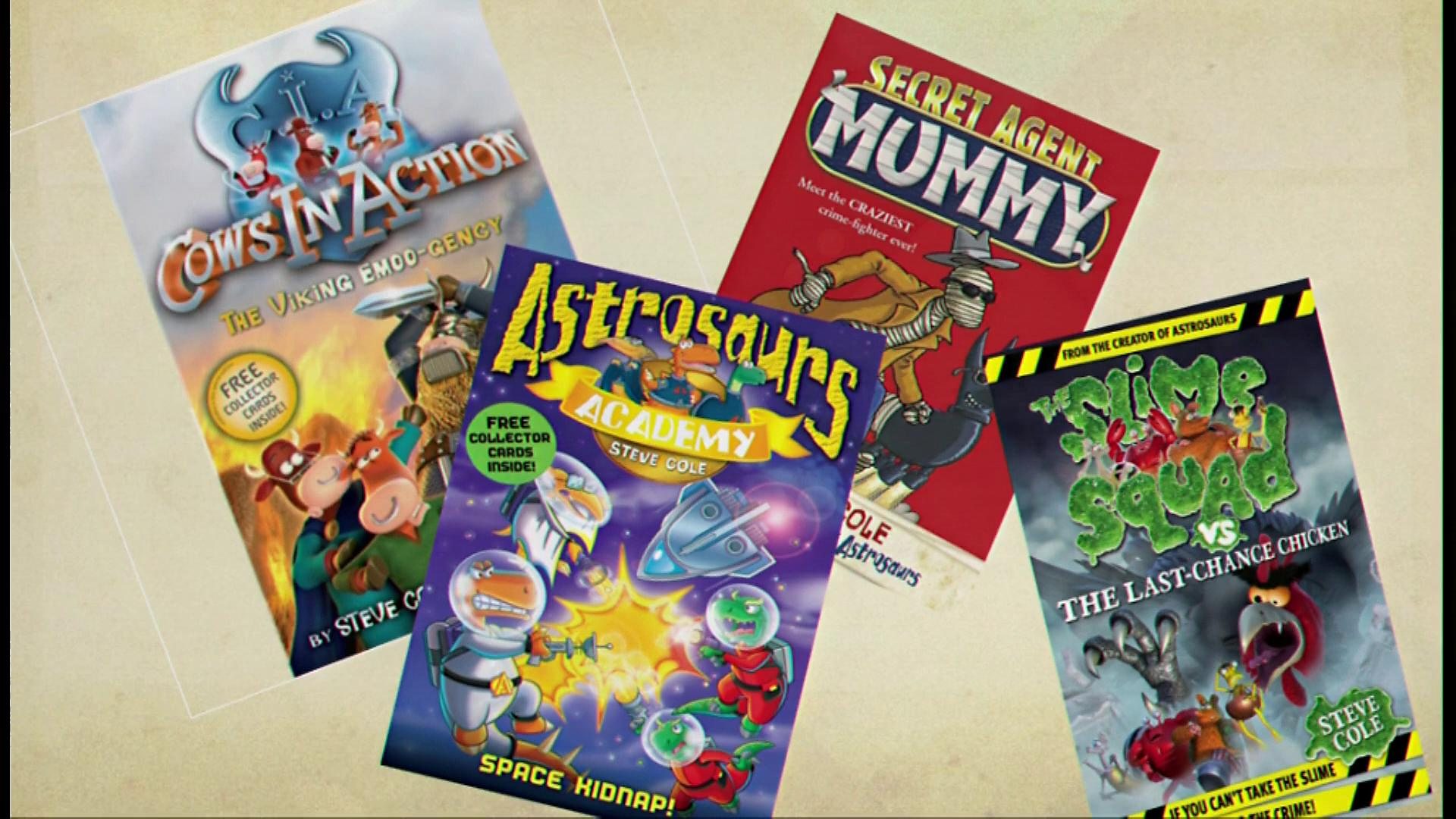 Videos - Steve Cole - Authors Live Steve Cole - BBC