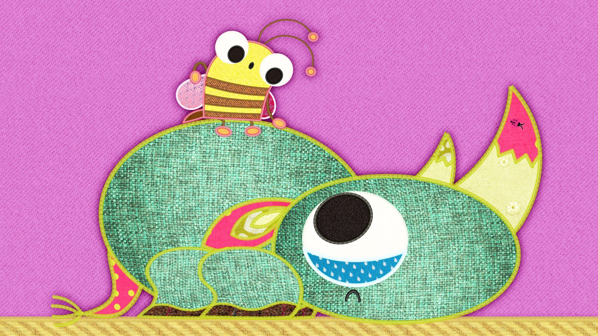 BBC iPlayer - Patchwork Pals - Series 1: 21. Rhino