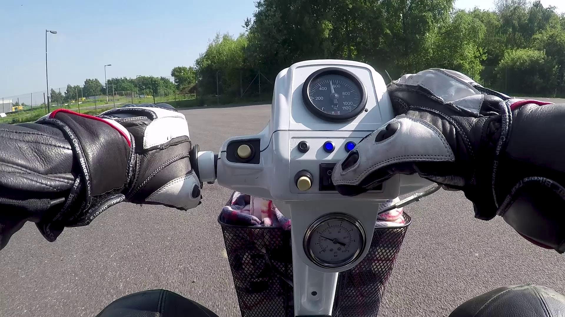 BBC One - Invented in.., The North, Jet powered mobility scooter