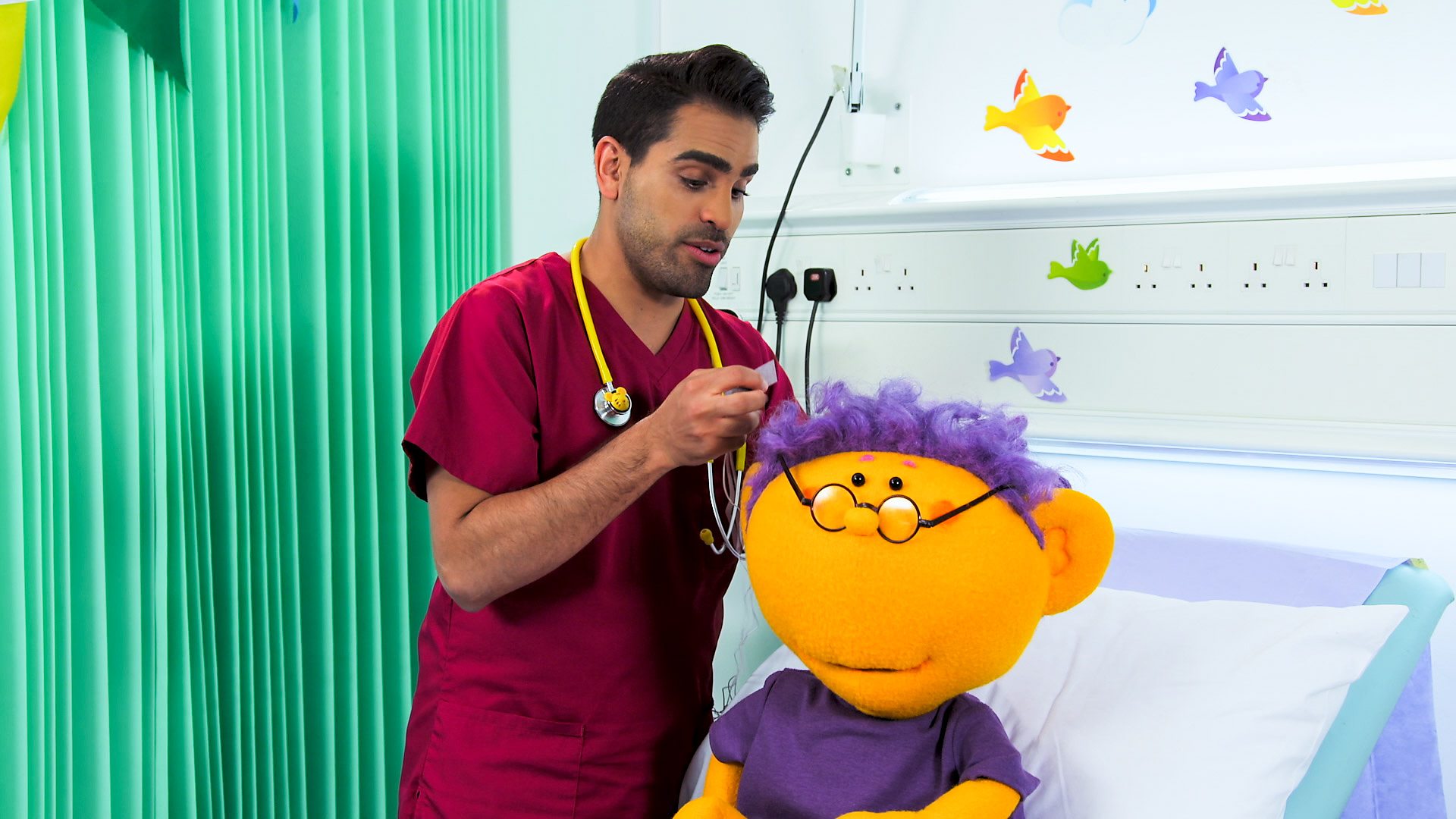 BBC iPlayer - Get Well Soon - Hospital - Series 2: 5. EEG