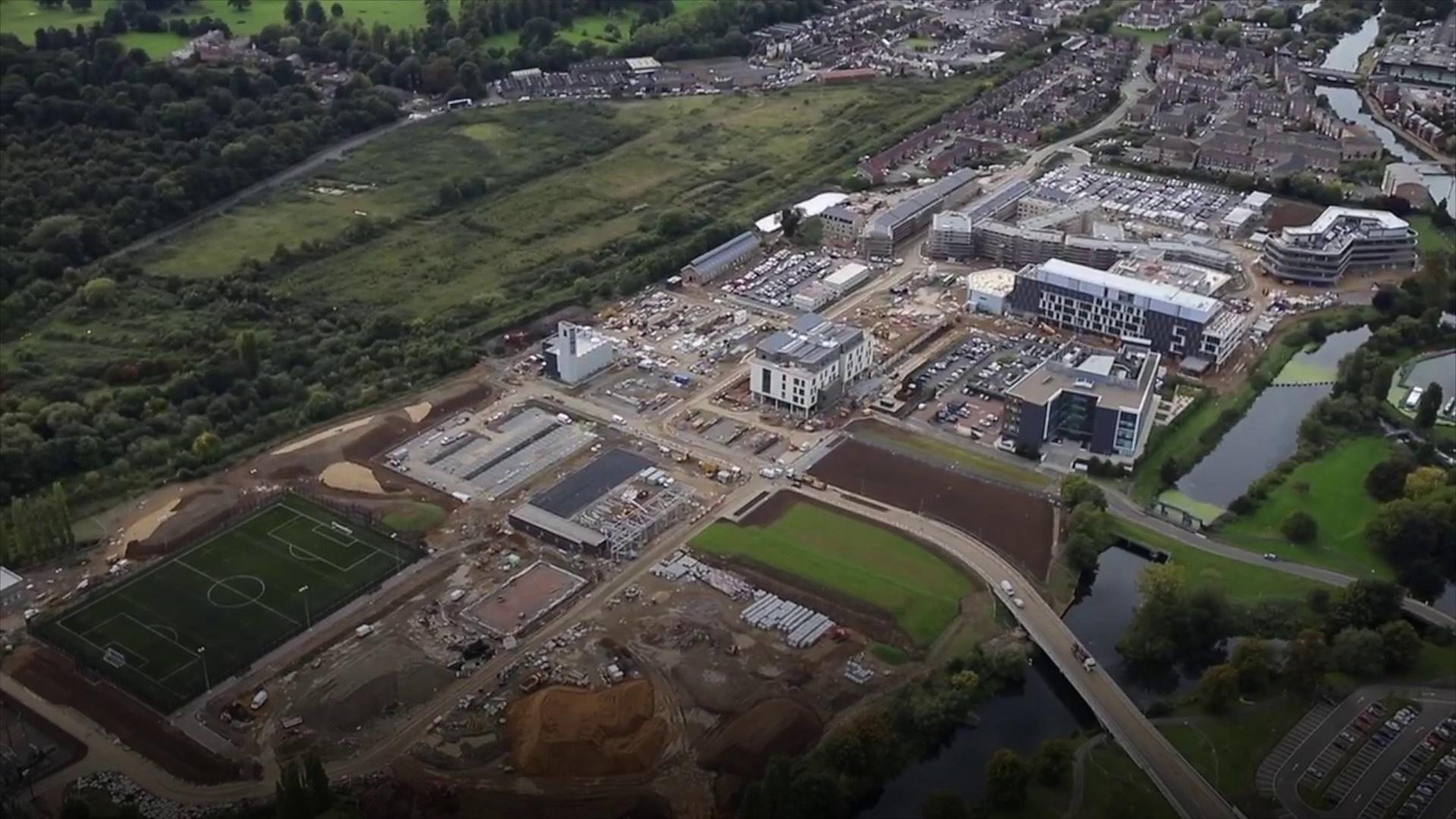Campus Ariel View Max Planck's Martinsried Campus Development Arup