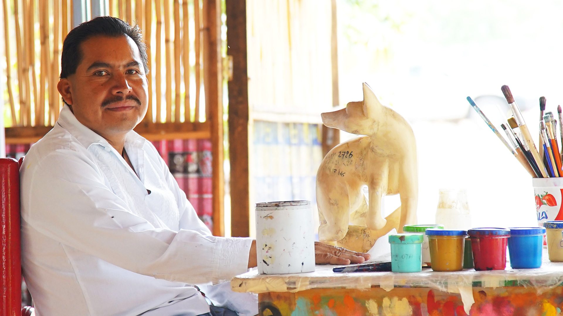 BBC Four - Handmade in Mexico, Series 1, Alebrijes, Painting alebrijes ...