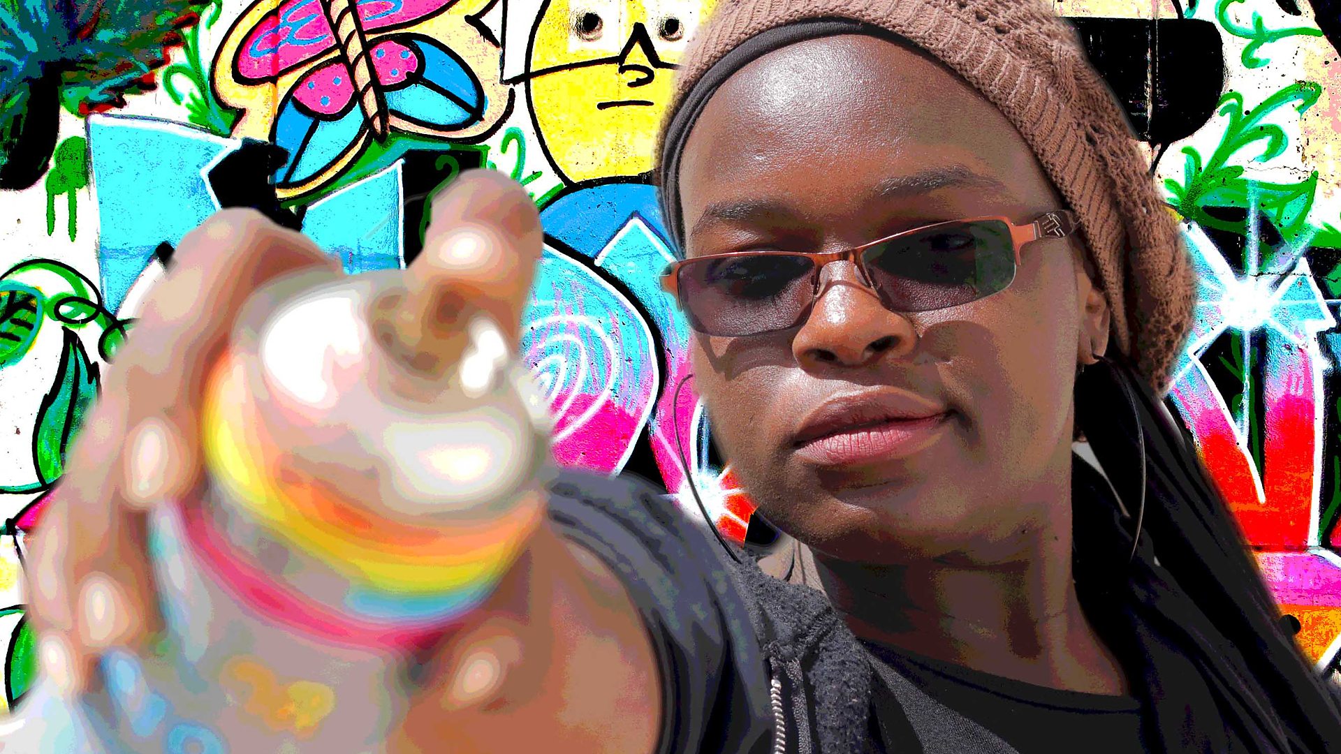 BBC World Service - BBC Minute, Spray-paint activism: 'My biggest ...