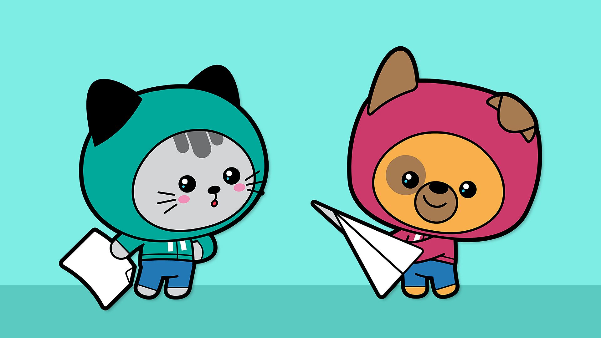 BBC iPlayer - Kit & Pup - Series 1: 33. Paper