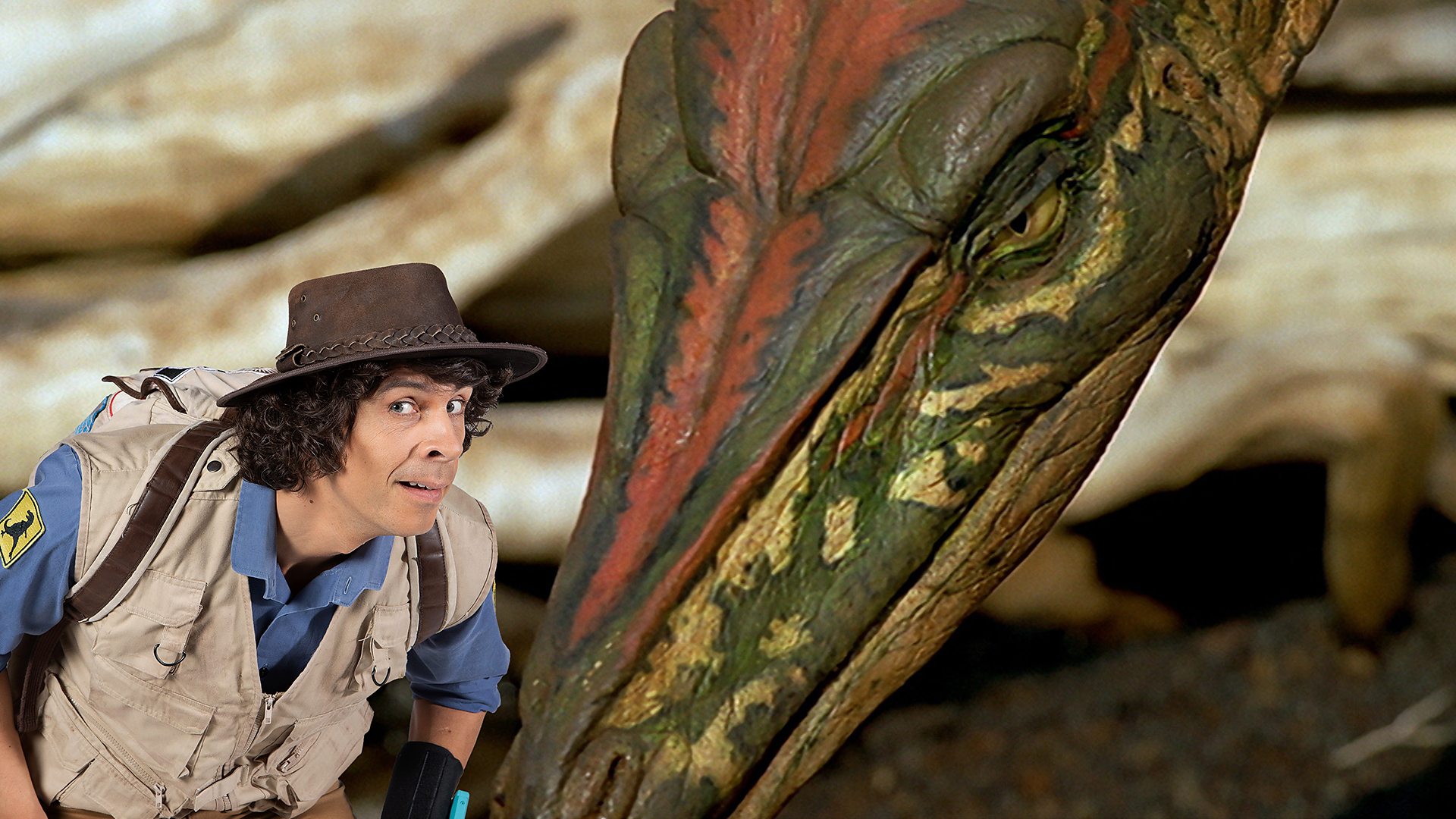 BBC iPlayer - Andys Dinosaur Adventures - 9. Coelophysis and Fish