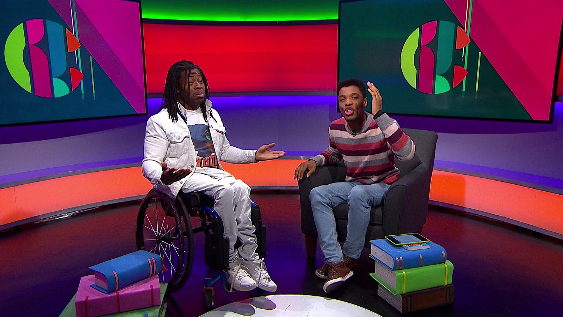 CBBC - CBBC Book Club, Ade Adepitan on CBBC Book Club