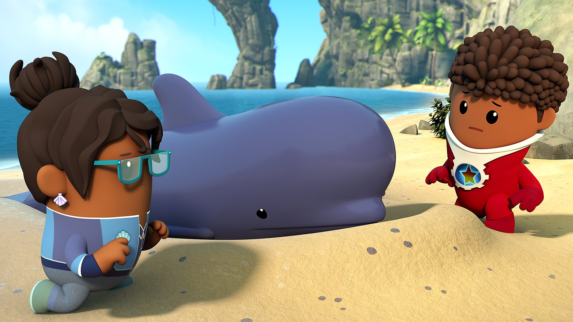 BBC iPlayer - Go Jetters - Series 3: 24. Go Jet Academy: Whale Rescue