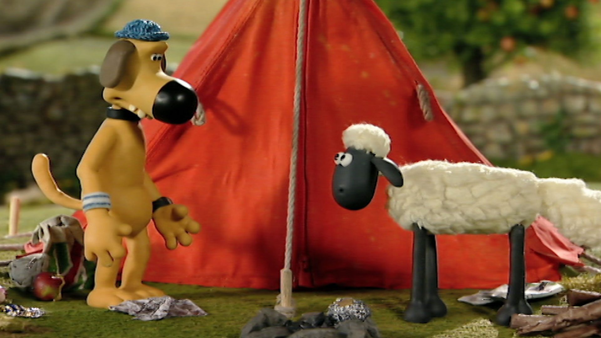 BBC iPlayer - Shaun the Sheep - Series 1: 28. Camping Chaos