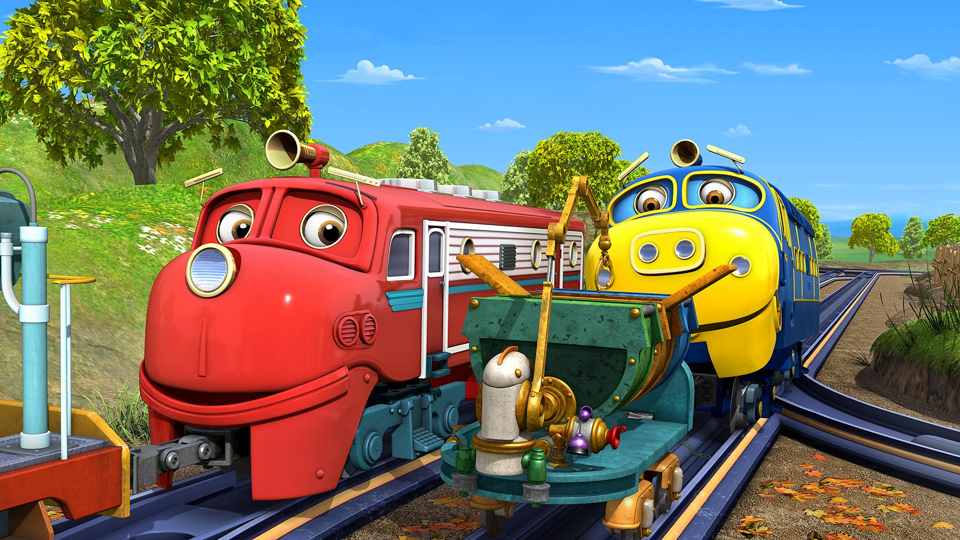 BBC iPlayer - Chuggington - Badge Quest: 41. Safeguarder Wilson