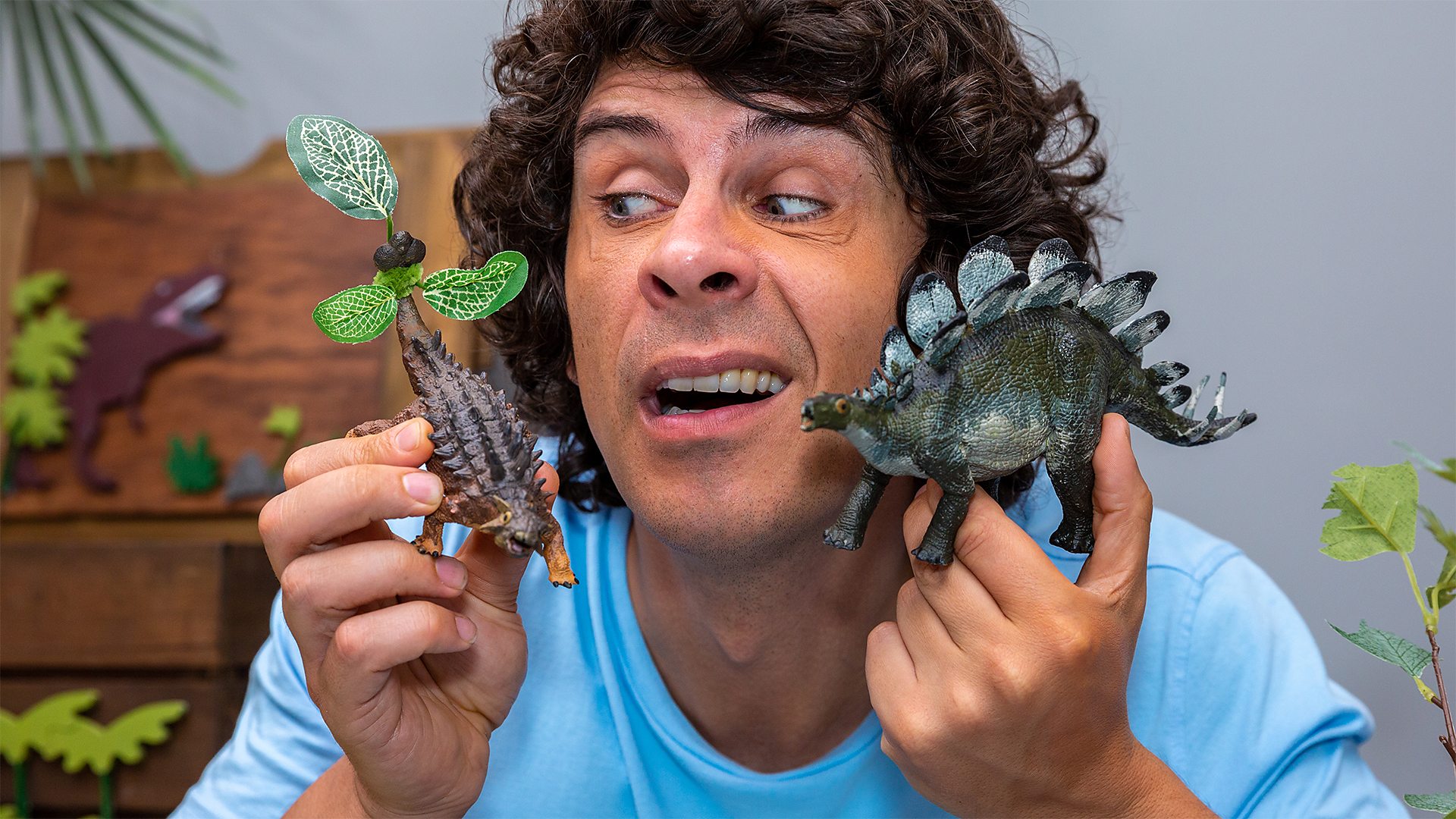 BBC iPlayer - Andys Dino Toybox - Series 1: 12. Dinosaur Tails