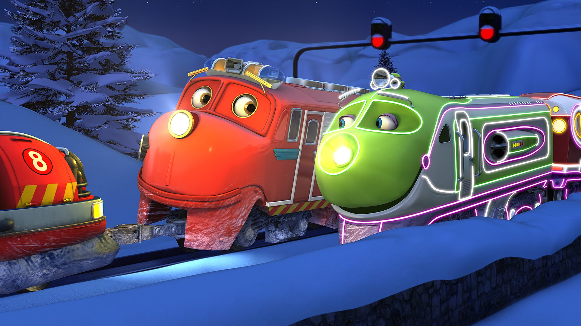 BBC iPlayer - Chuggington - Series 4 and 5 Specials: 1. Snow Rescue