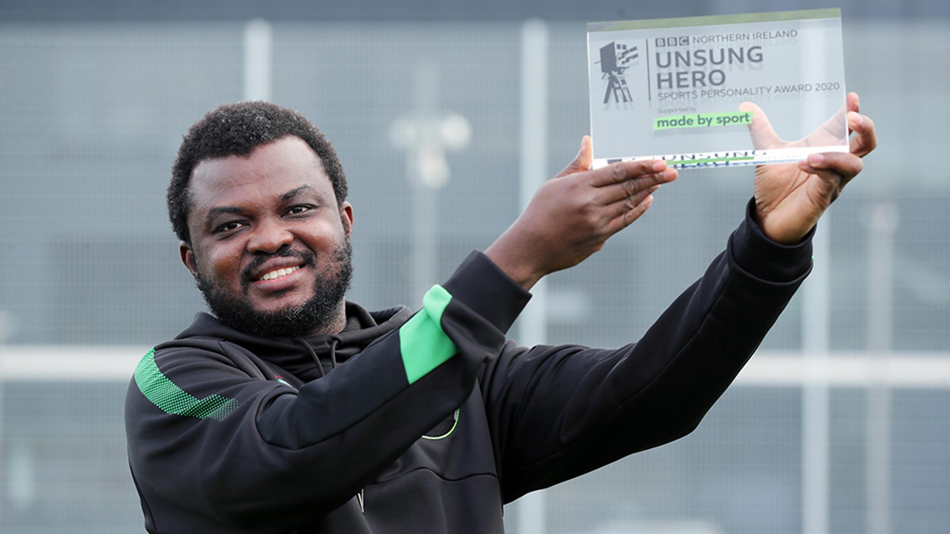 Adekanmi is BBC Sport NI’s Unsung Hero for 2020 - Media Centre