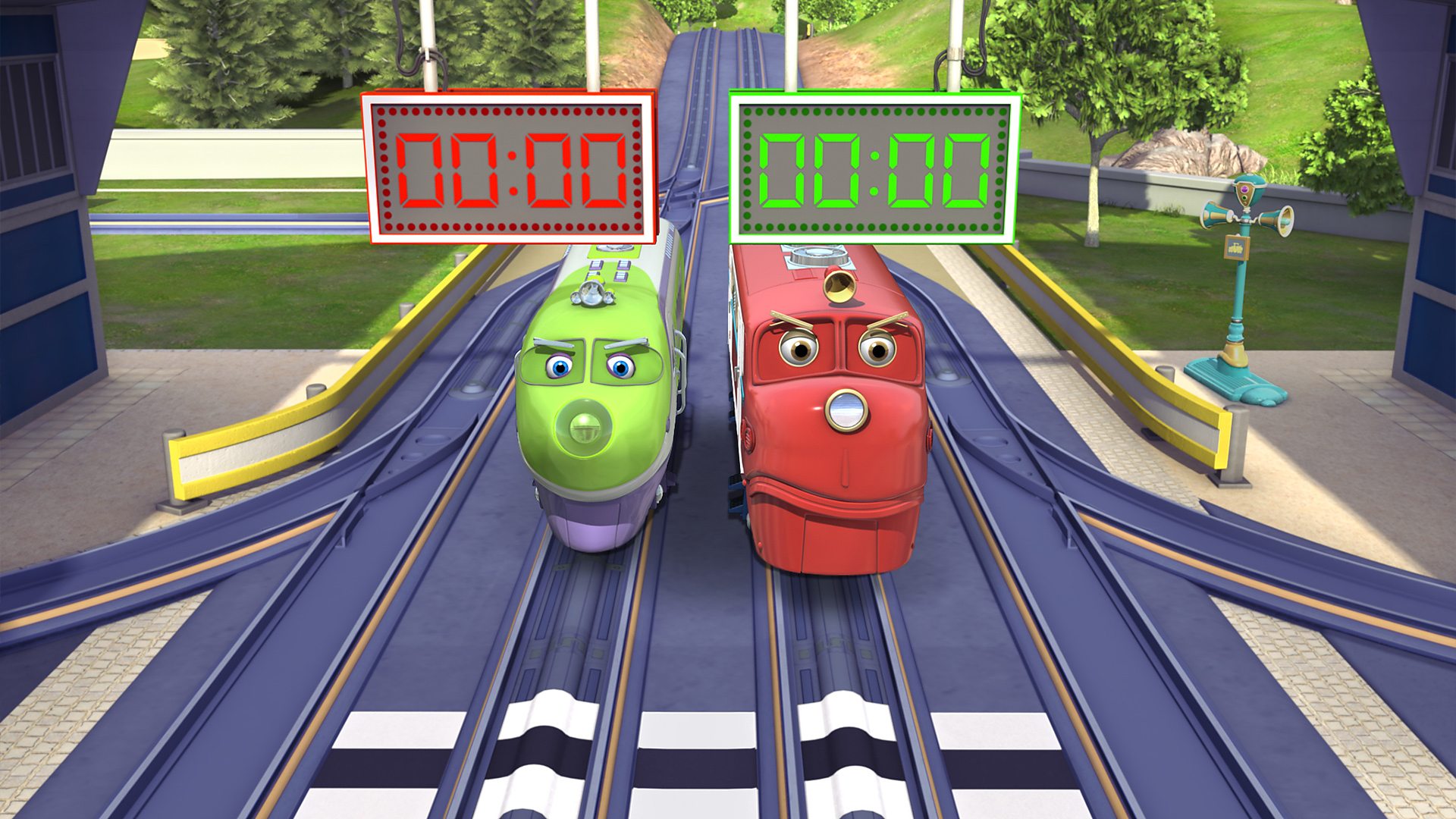 BBC iPlayer - Chuggington - Series 6: 15. The Fast, The Strong, and The ...