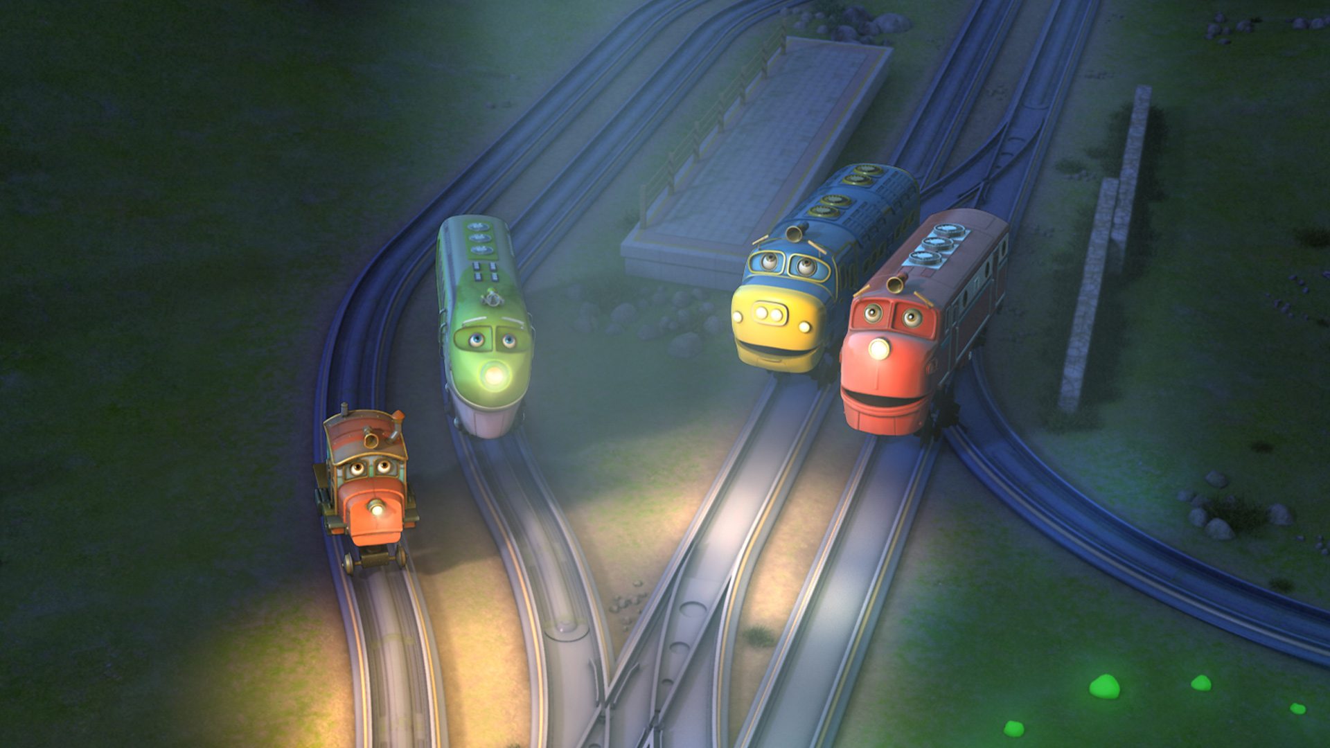 BBC iPlayer - Chuggington - Series 6: 28. The Spooky Chugger