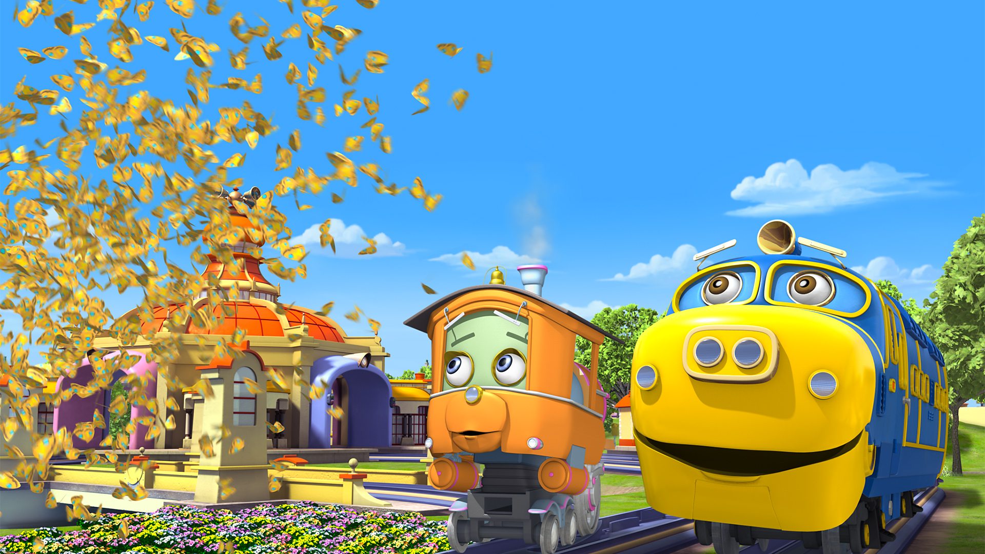 BBC iPlayer - Chuggington - Series 6: 35. Pipers City Safari