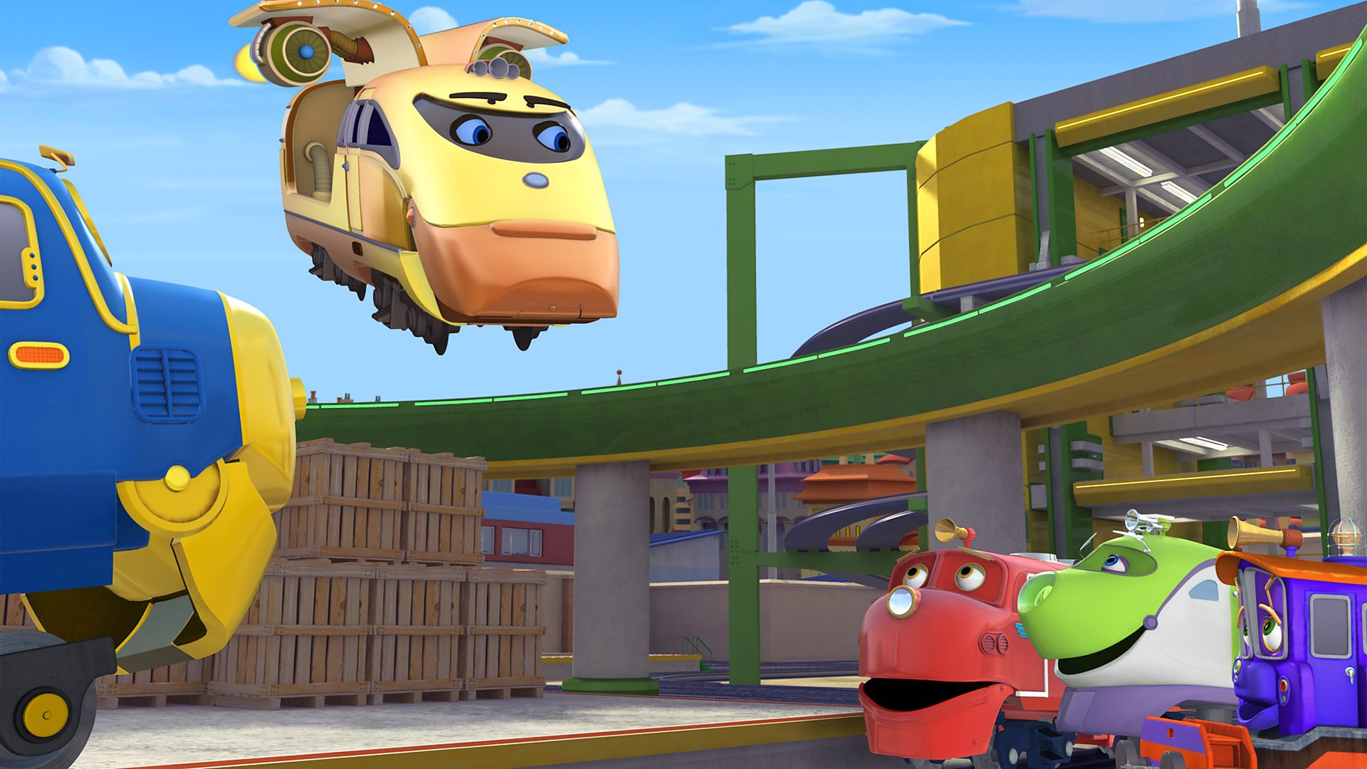 BBC iPlayer - Chuggington - Series 6: 46. You for a Day
