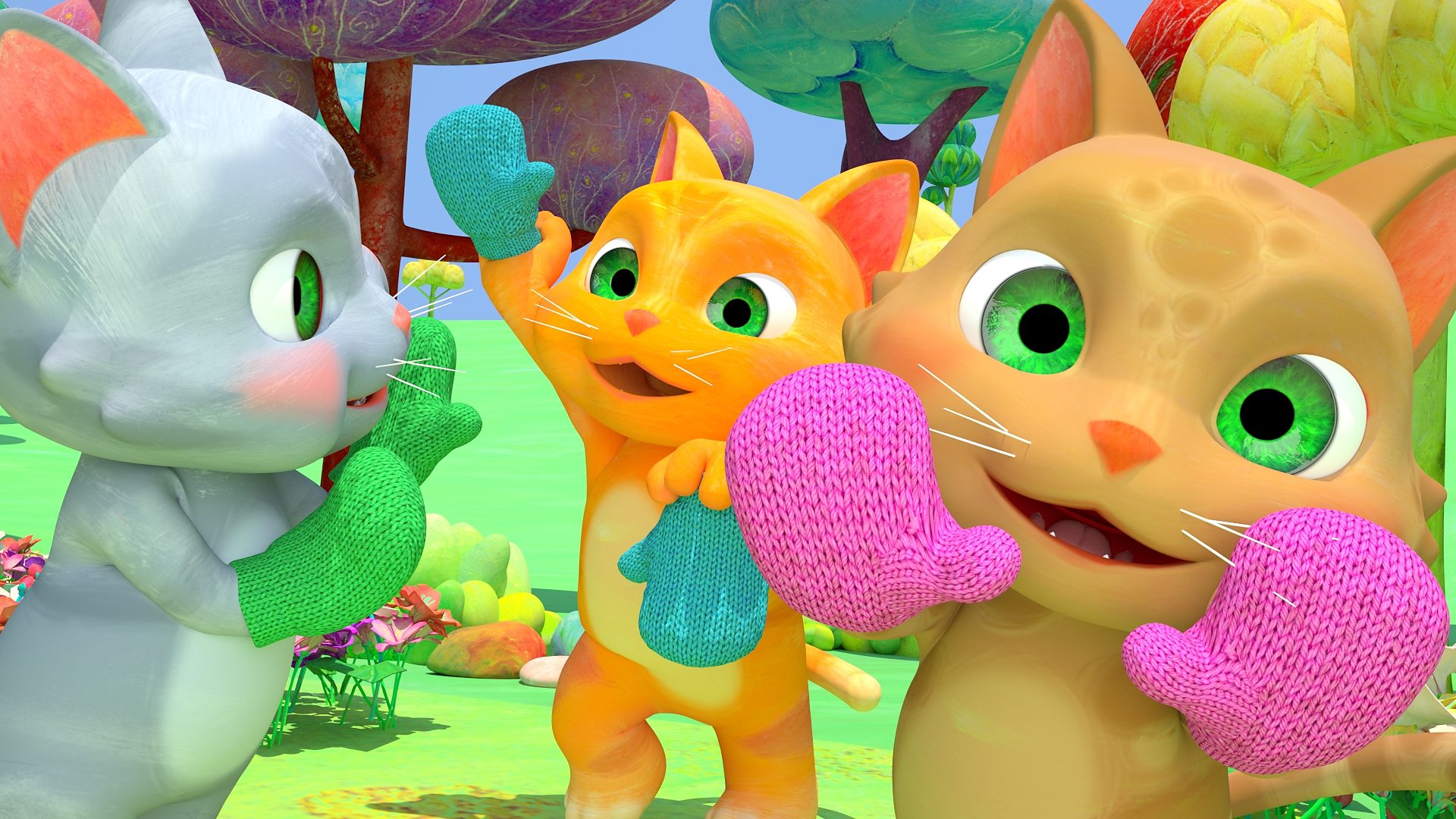 BBC iPlayer - CoComelon - Stories: 11. Three Little Kittens