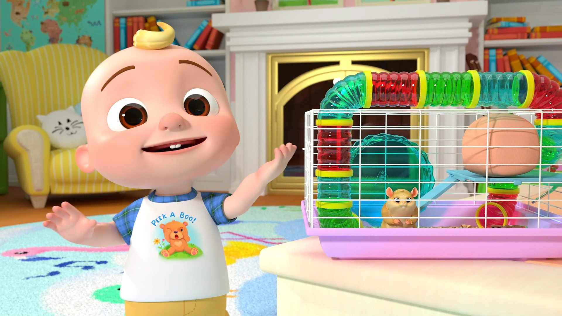 BBC iPlayer - CoComelon - Stories: 142. Class Pet Sleepover