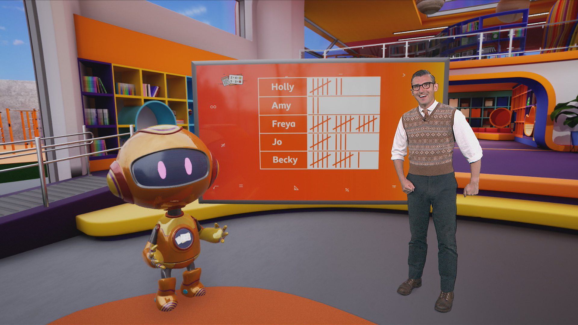 BBC iPlayer - Bitesize Daily: 5-7 Year Olds - Maths: 121. Statistics