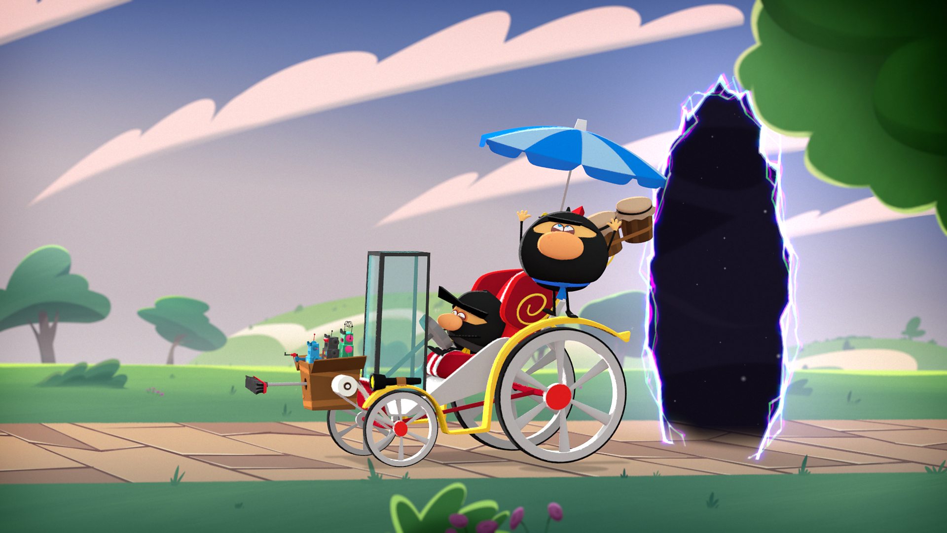 BBC iPlayer - Ninja Express - Series 1: 5. A Carriage