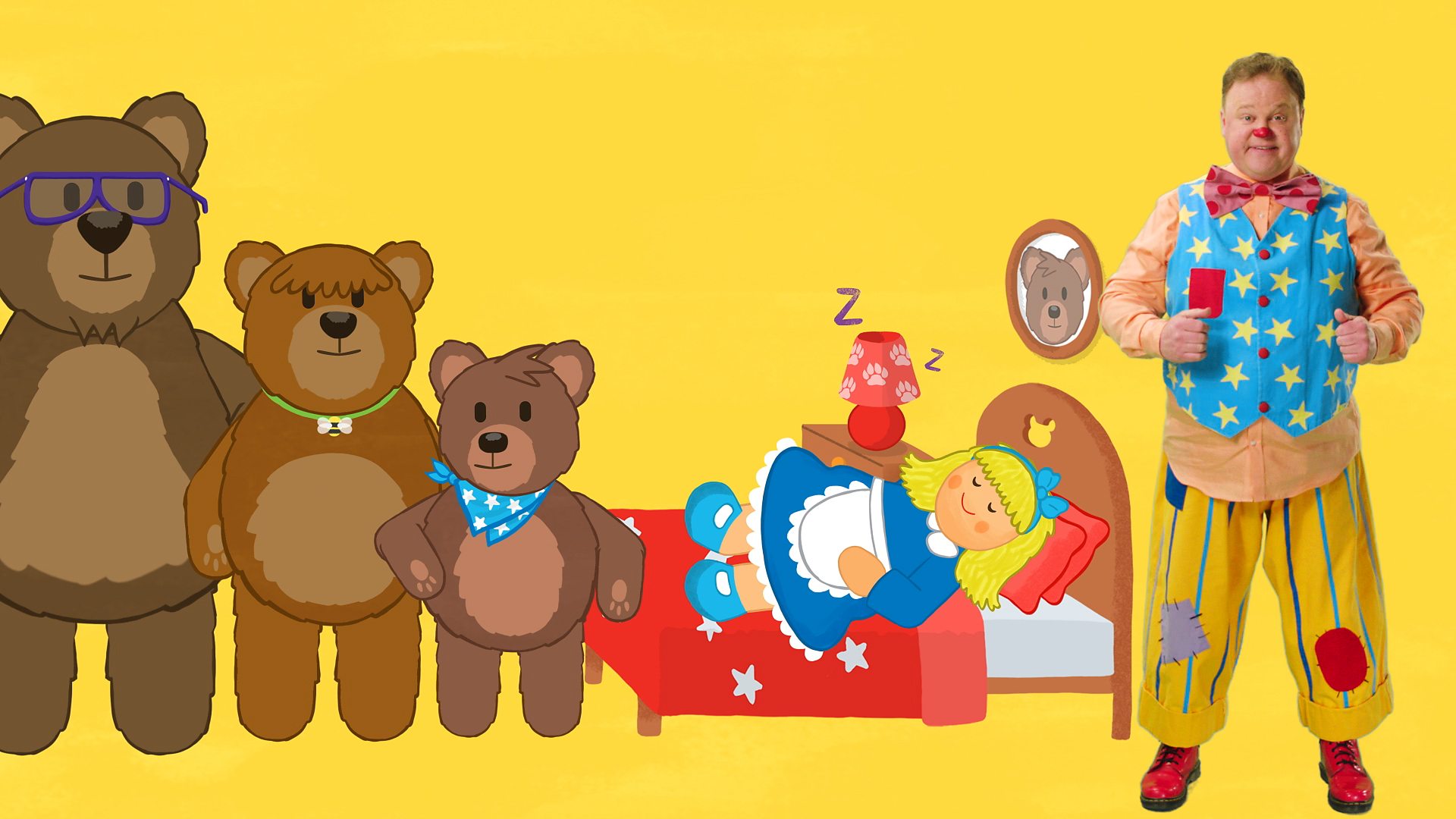 BBC iPlayer - Mr Tumble - Tales: Goldilocks and the Three Bears