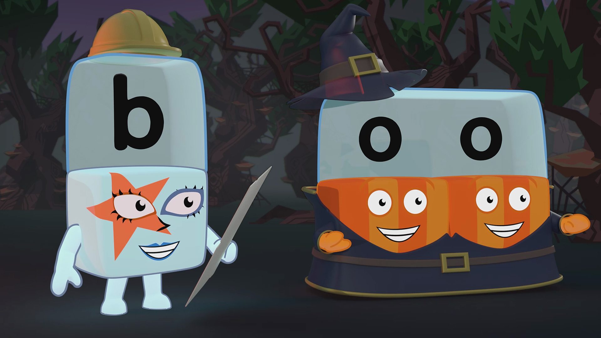 BBC iPlayer - Alphablocks - Specials: Boo!