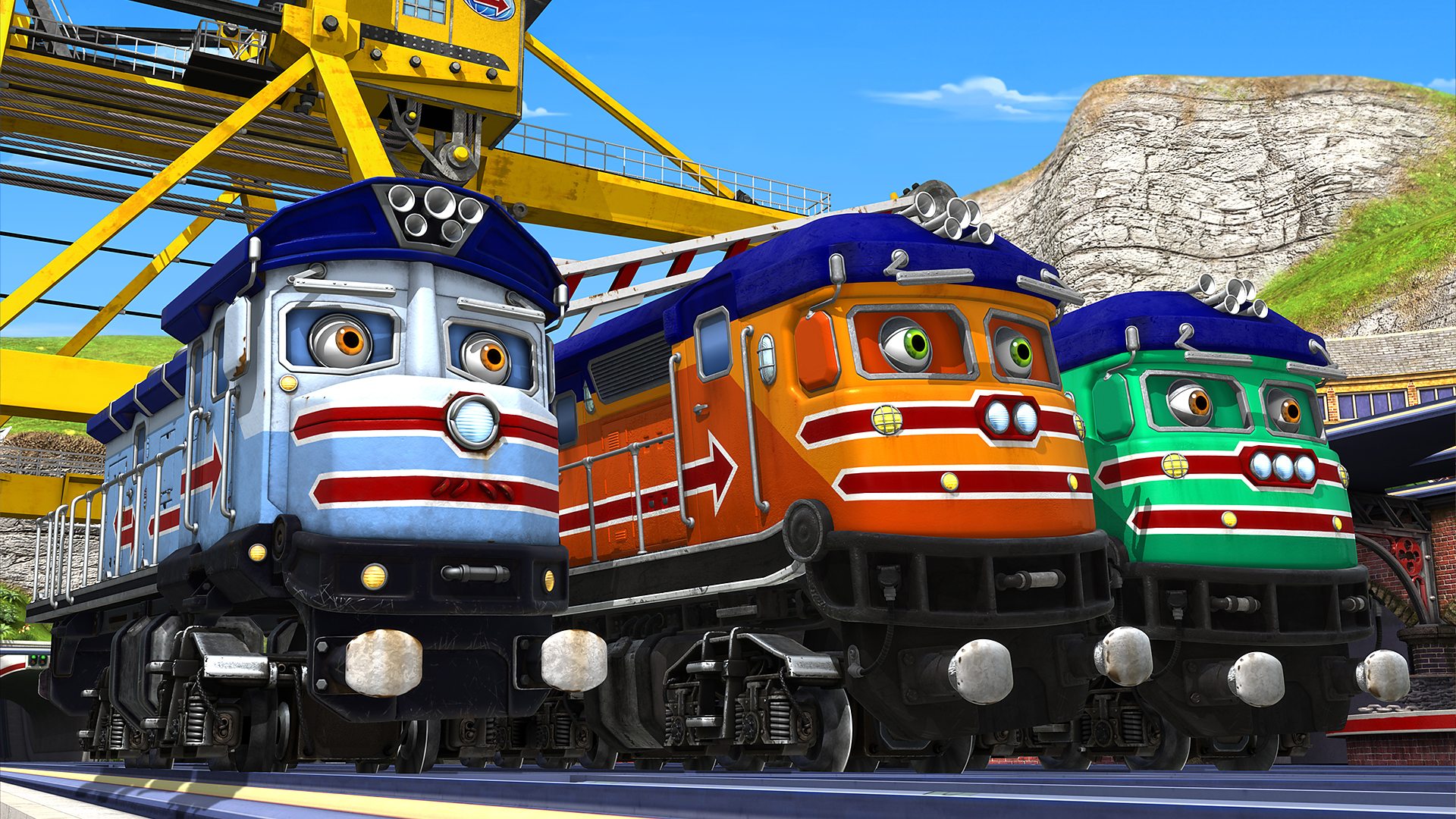 BBC iPlayer - Chuggington - Series 4 and 5 Specials: 3. Delivery Dash ...