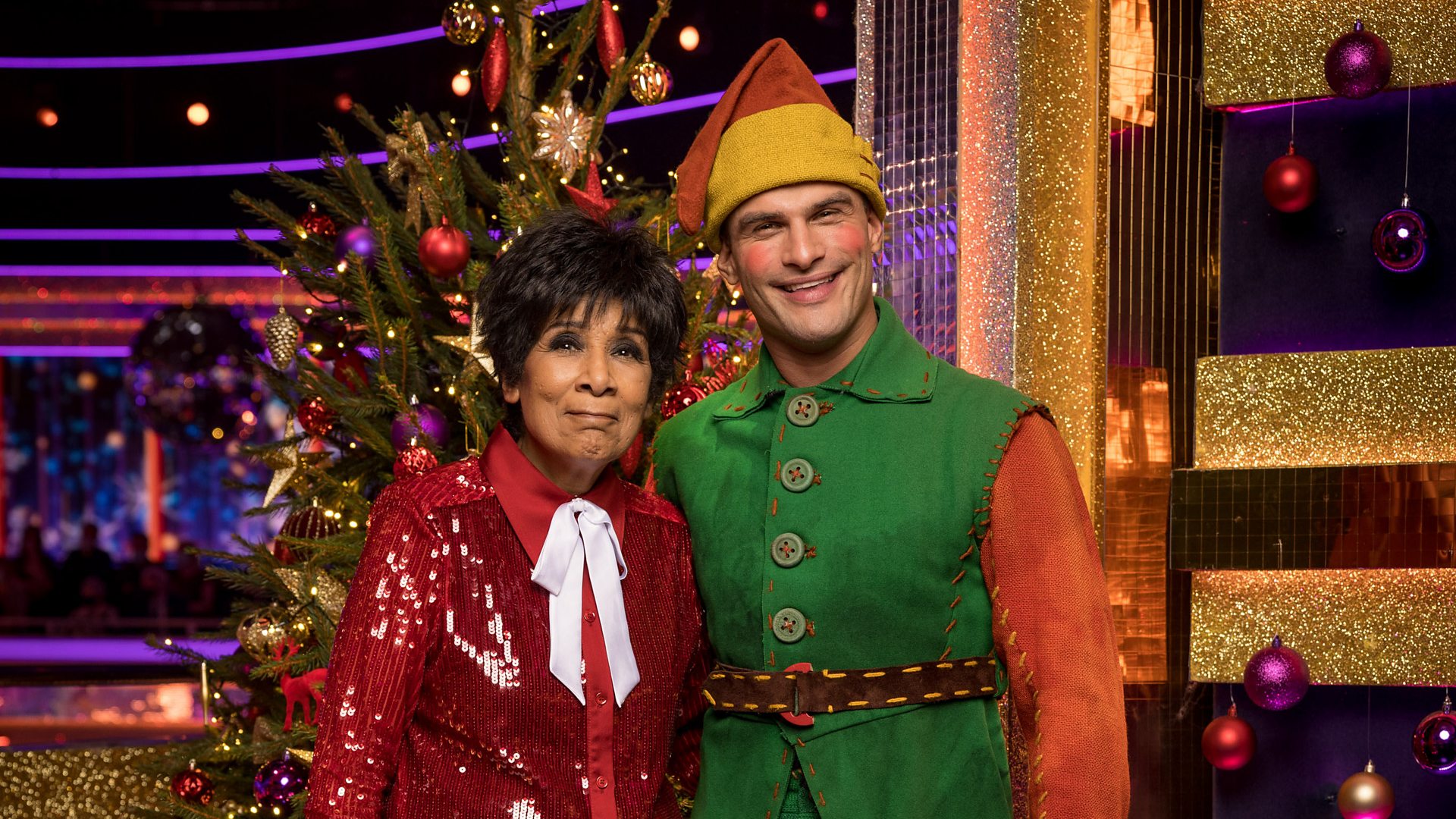 Strictly's all-star Christmas special - Moira Stuart and Aljaž ...