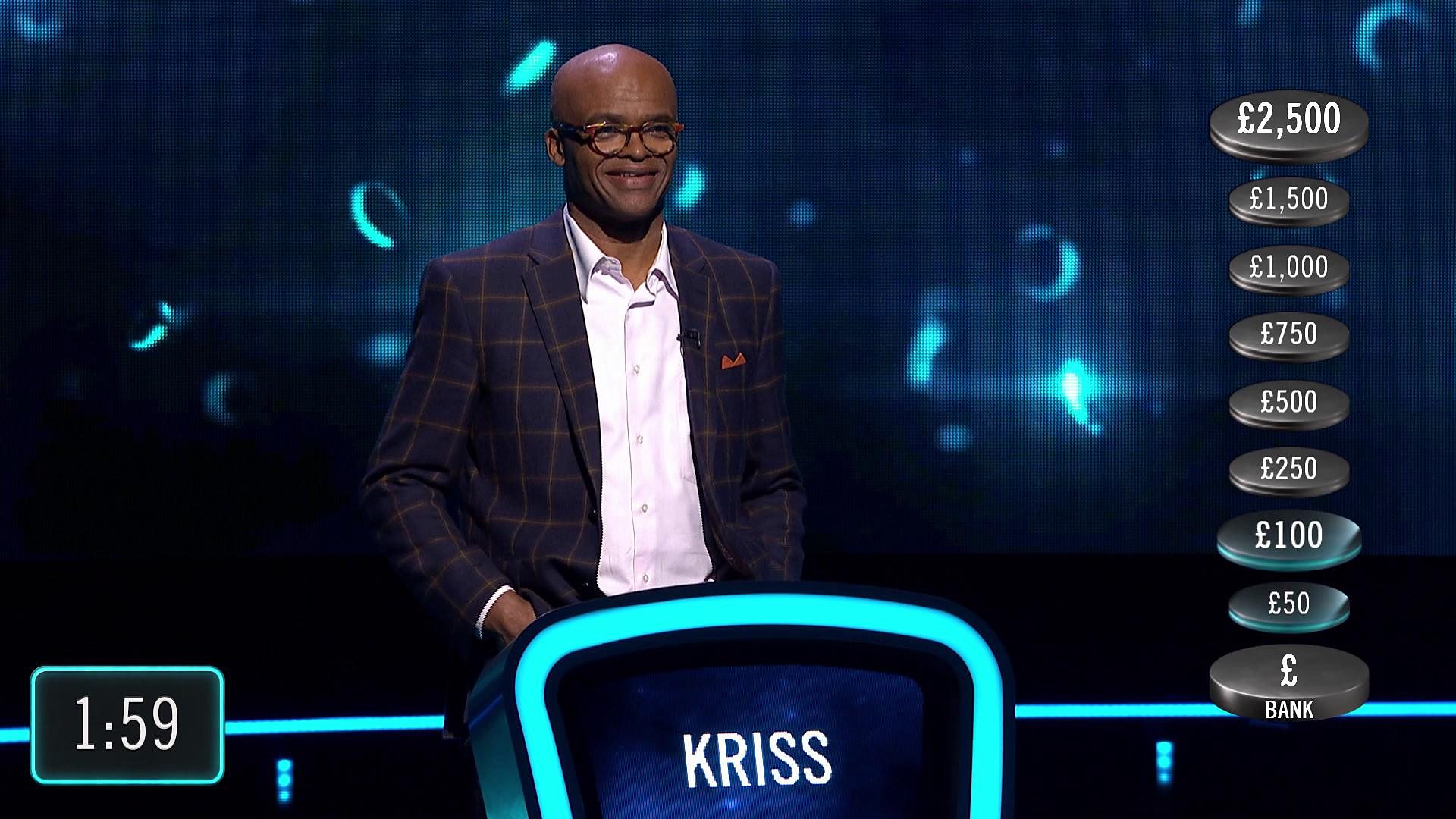 BBC One - The Weakest Link, Series 1, Episode 4, Episode 4 - Kriss