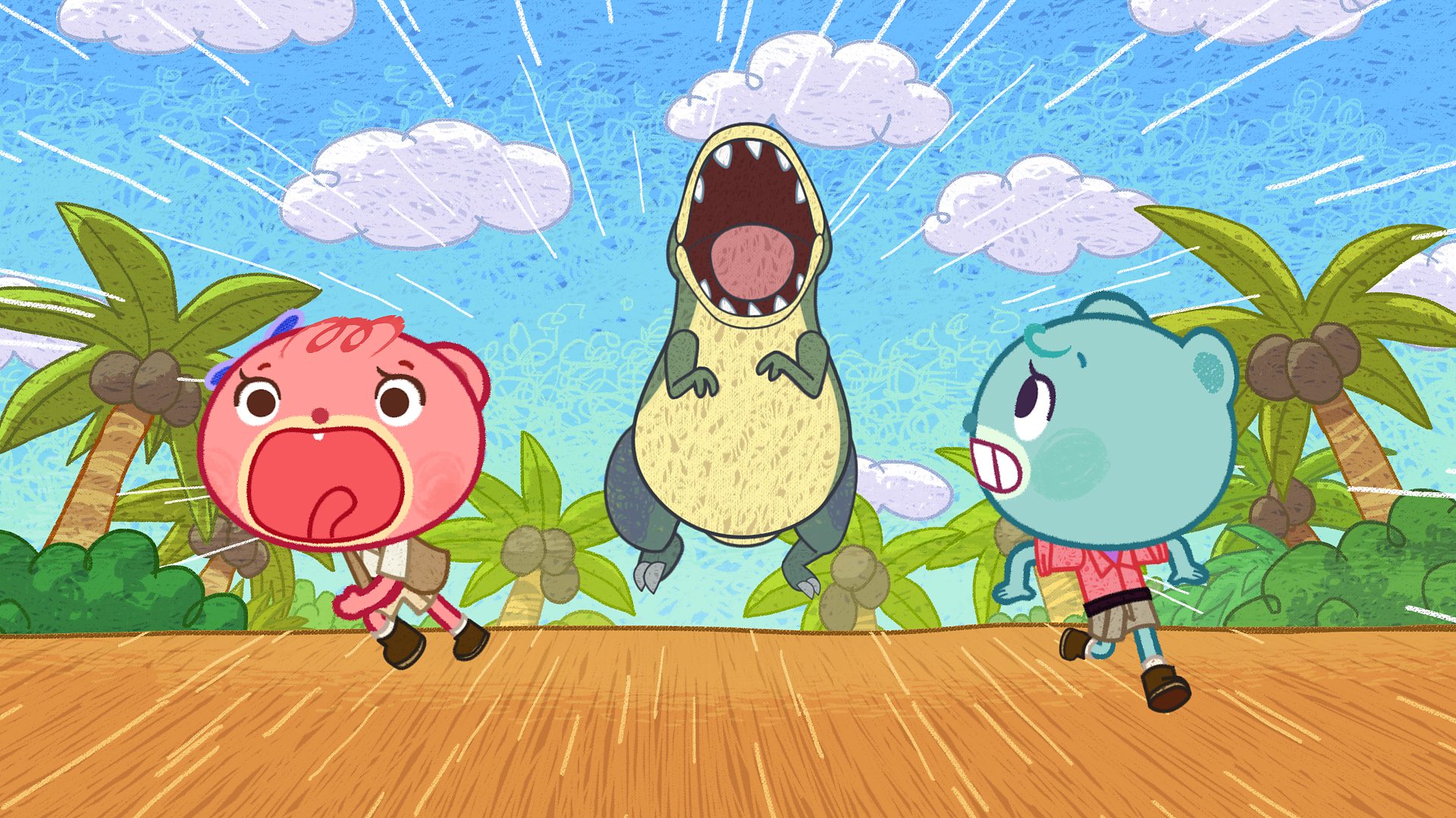 BBC iPlayer - Tish Tash - Series 1: 40. Dino-Kite