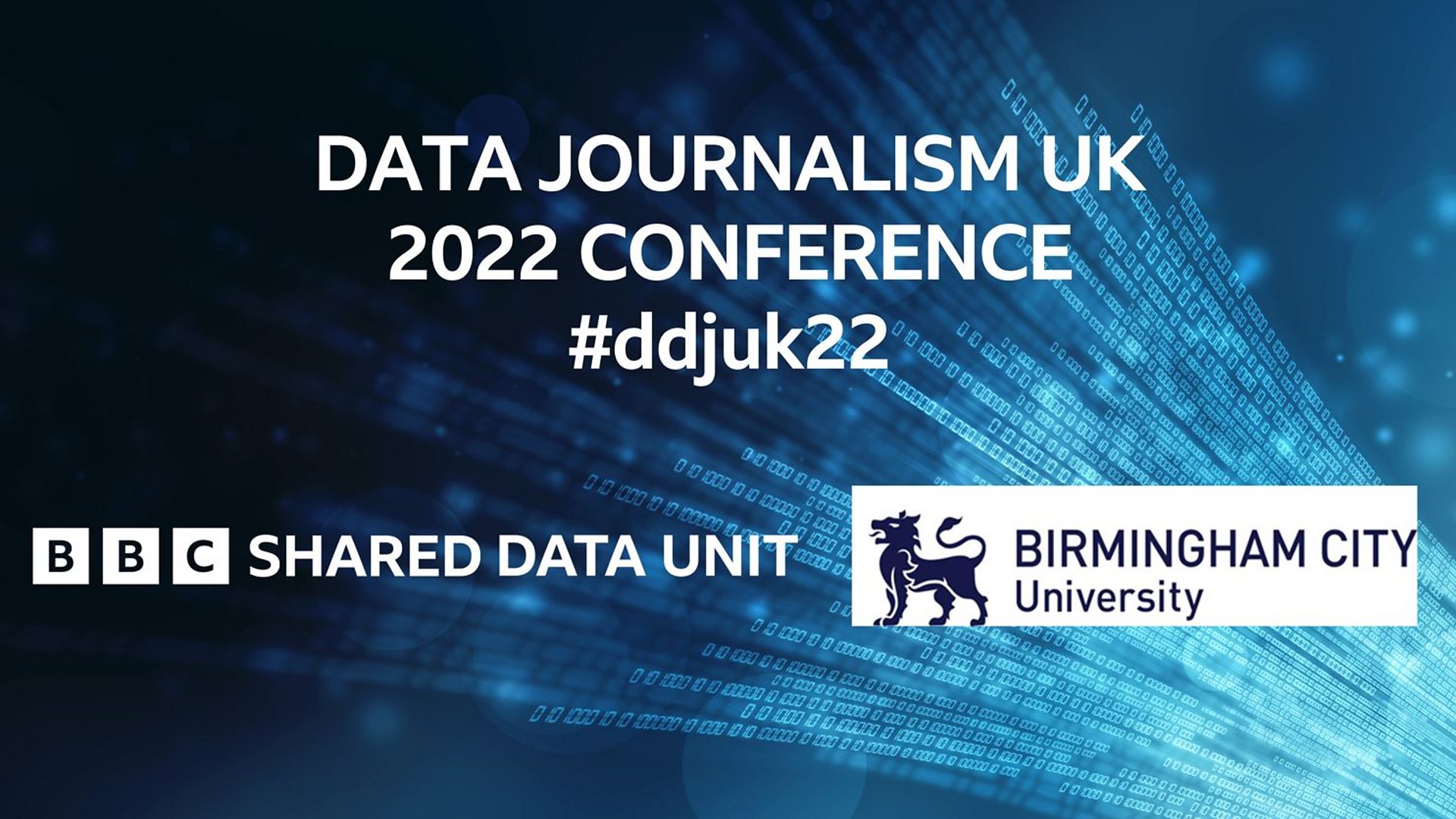 Data Journalism UK 2022 Conference - Local News Partnerships