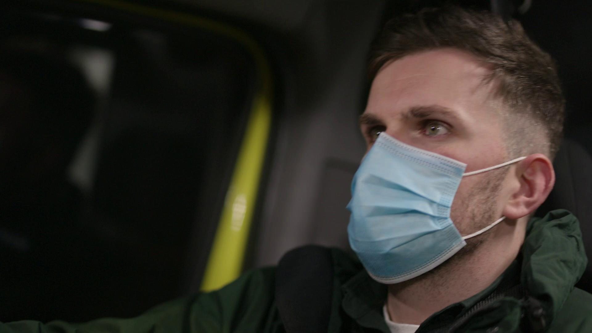 BBC One - Ambulance, Series 9, Episode 1, Trainee paramedic Kyle