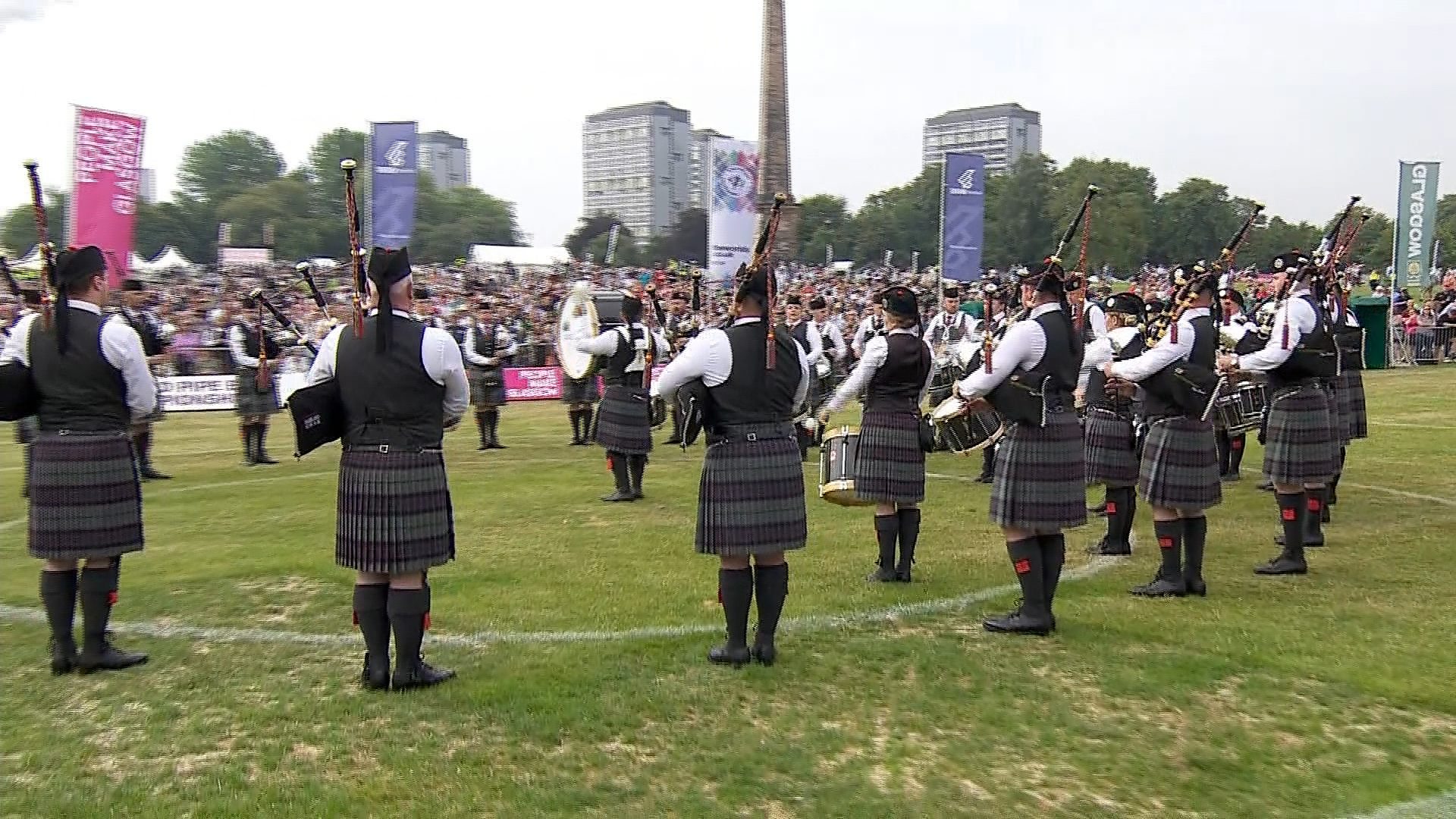 BBC One - World Pipe Band Championships, Scottish Power - MSR