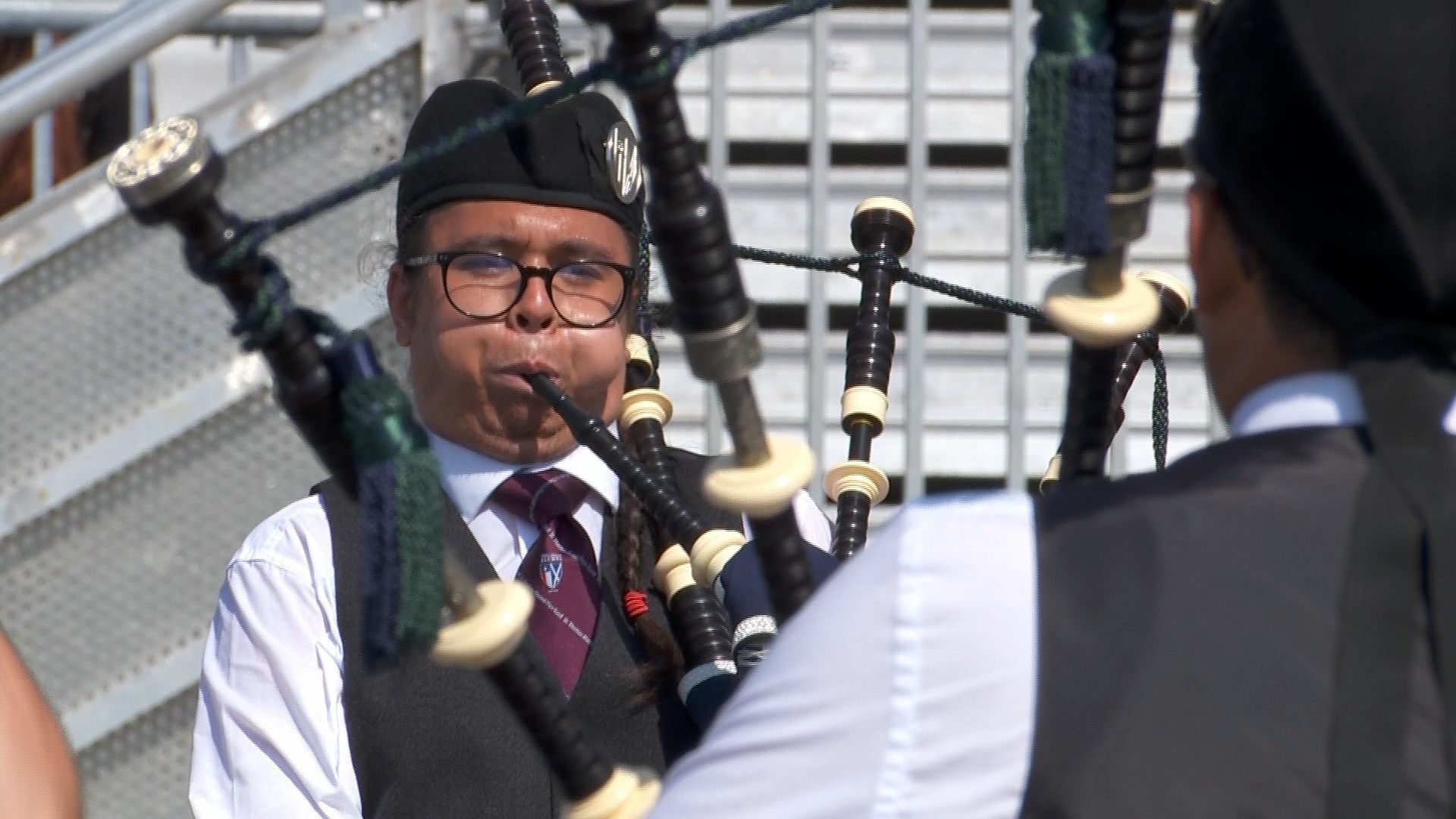 BBC One - World Pipe Band Championships, St Thomas Alumni - Medley