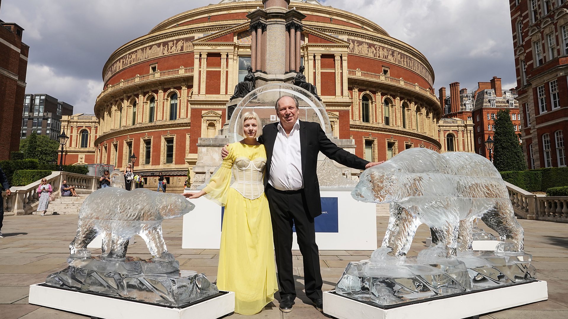Penguins march their way to the Royal Albert Hall ahead of Frozen ...