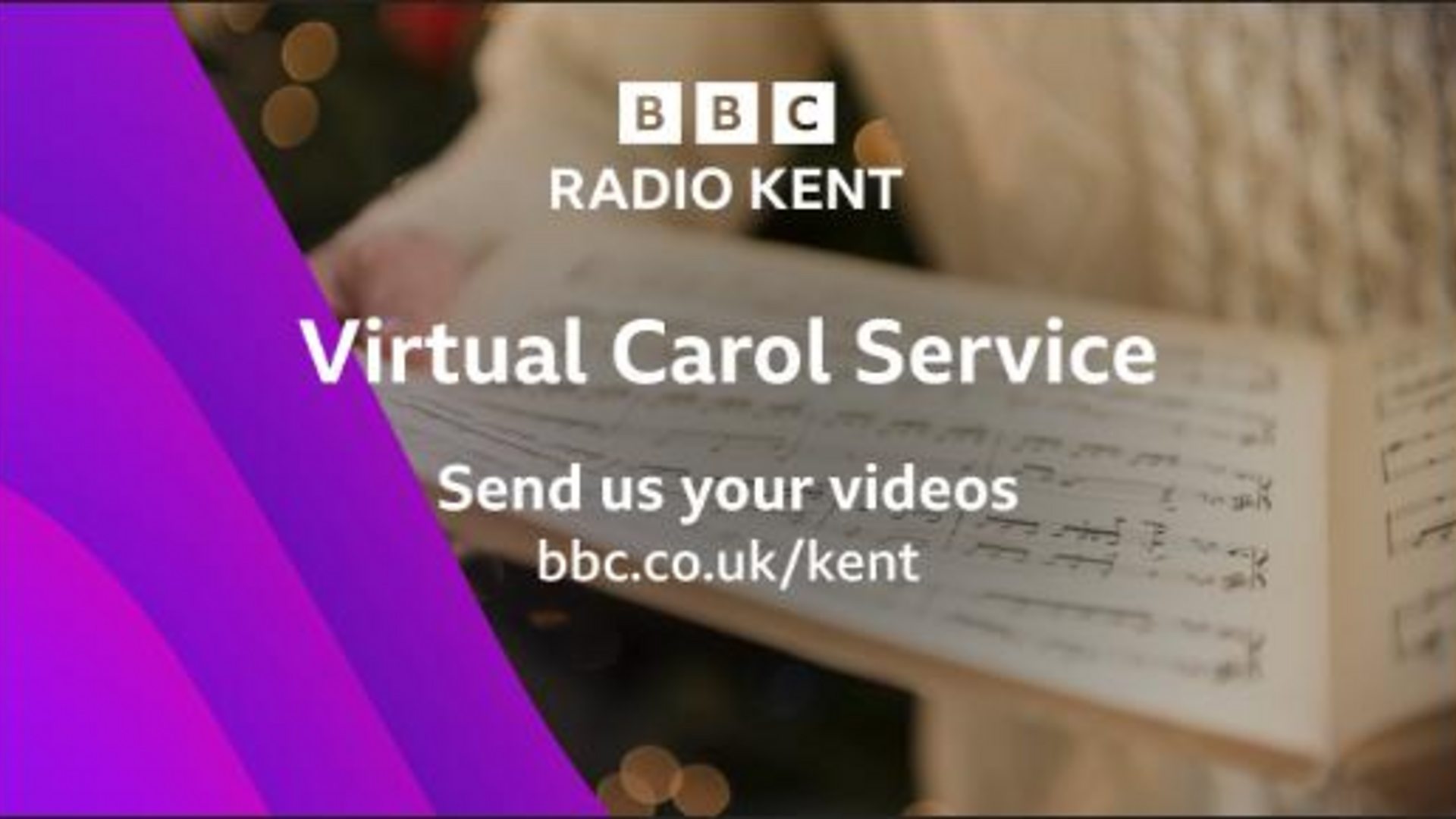 BBC Radio Kent - Phil Harrison, BBC Radio Kent Virtual Carol Service 2022