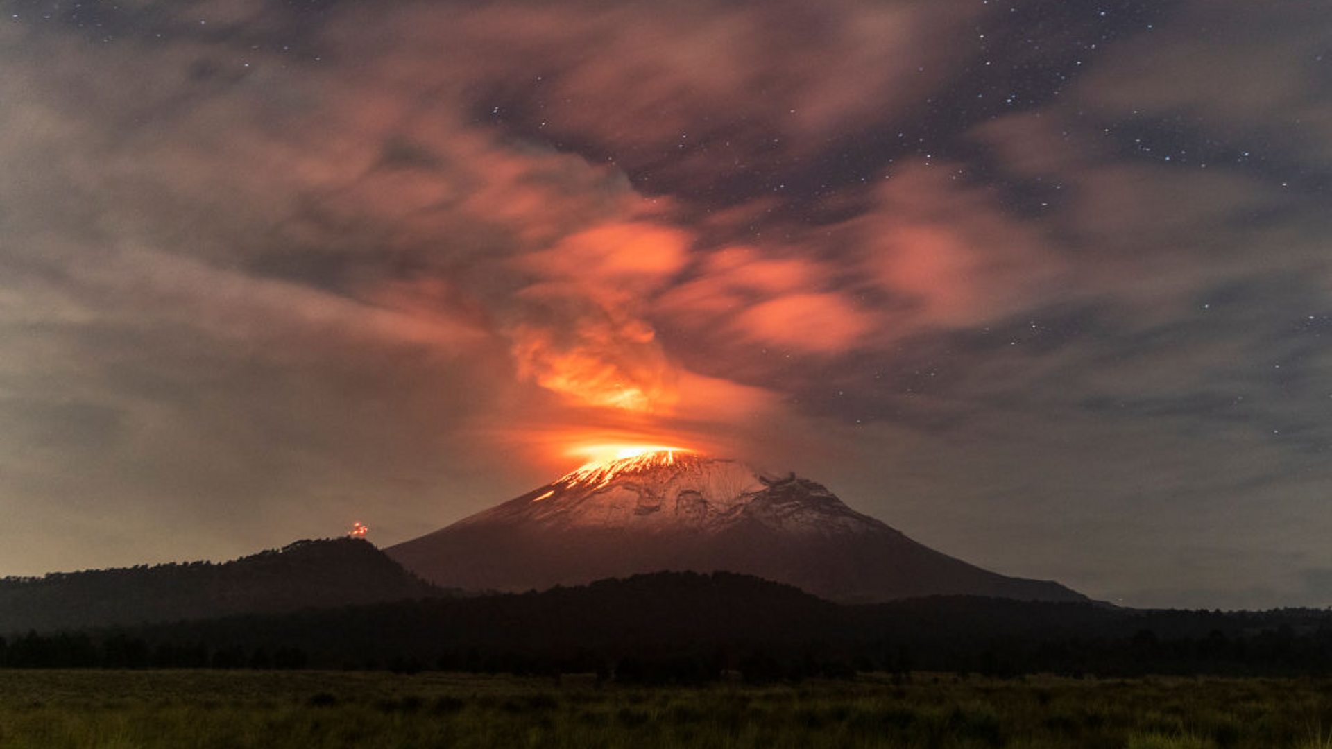 Shield Volcano Erupting