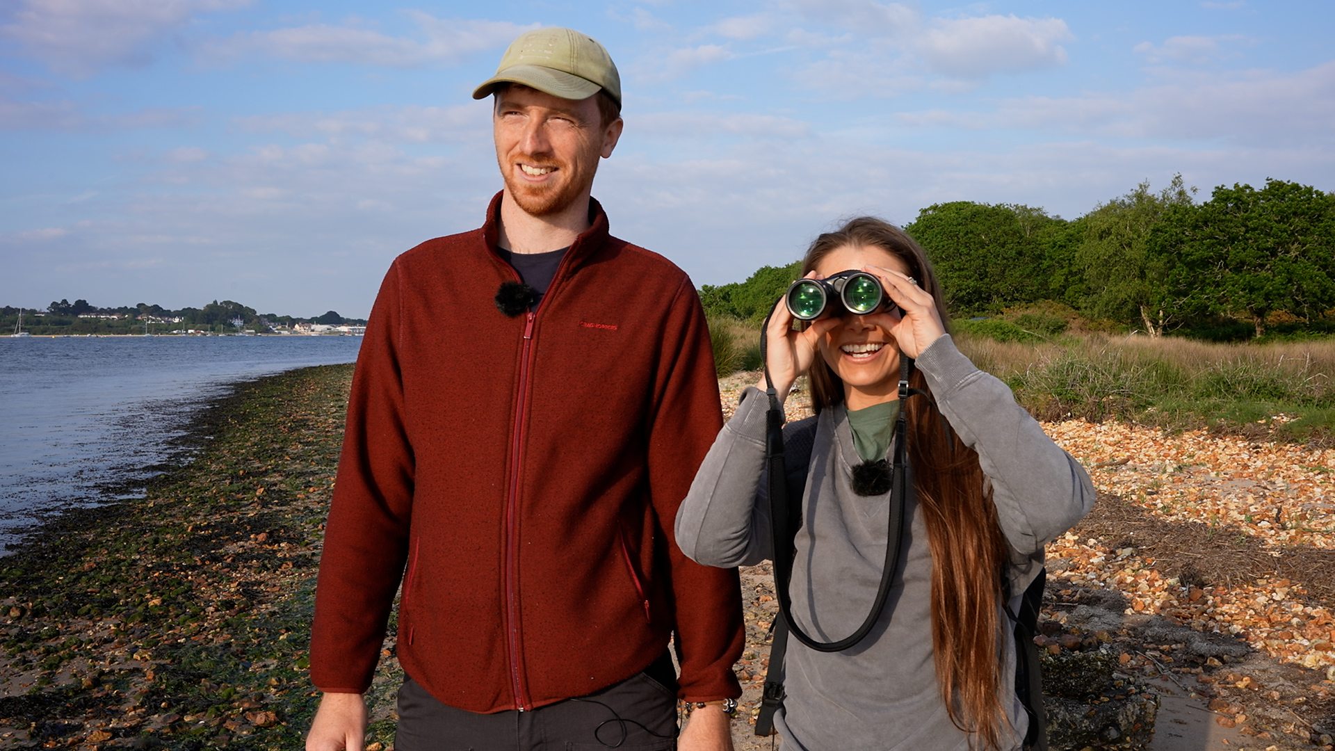 BBC Two - Springwatch, Hannah Stitfall and Jack Baddams look for white ...